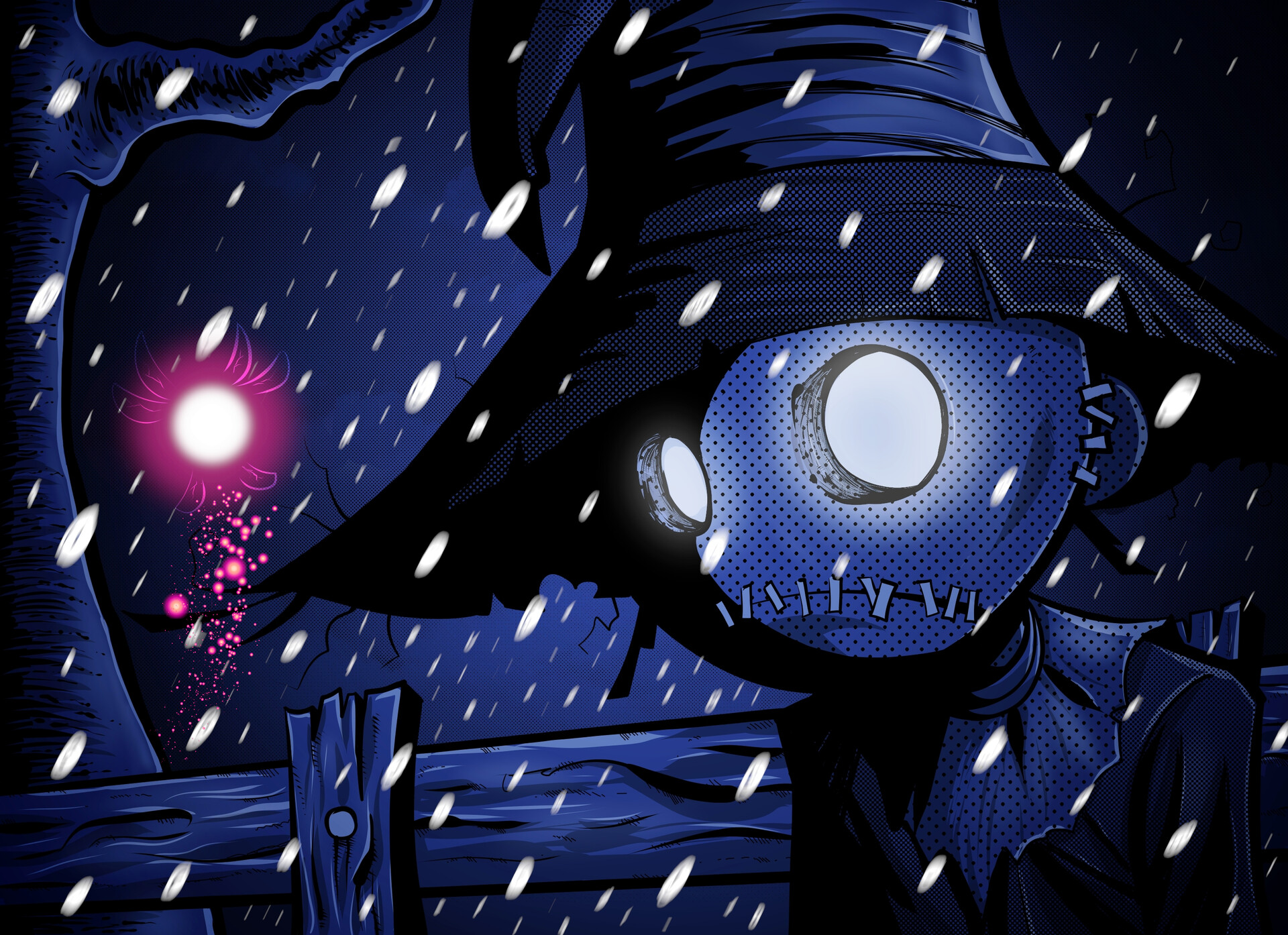 ArtStation - The Sad Scarecrow