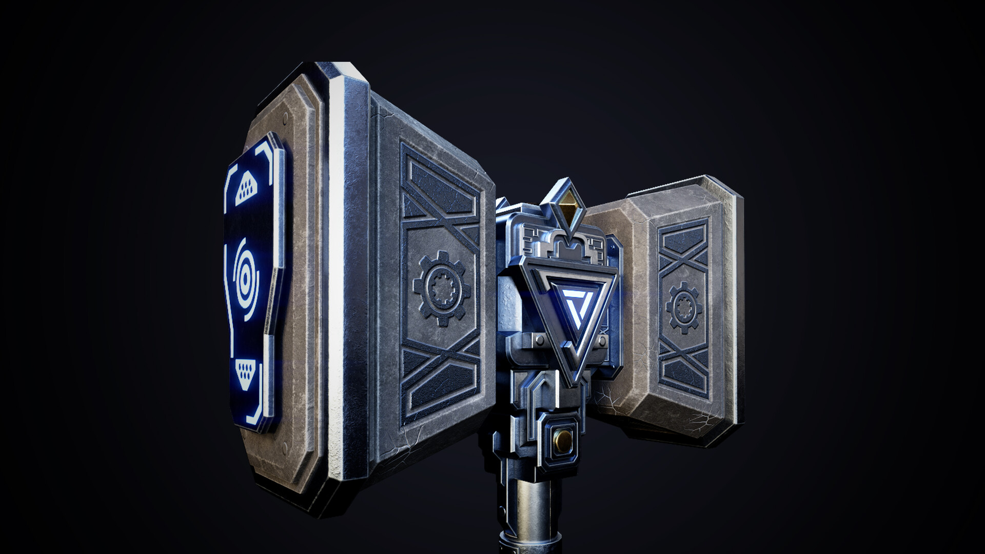 ArtStation - Dwarven Forged Hammer