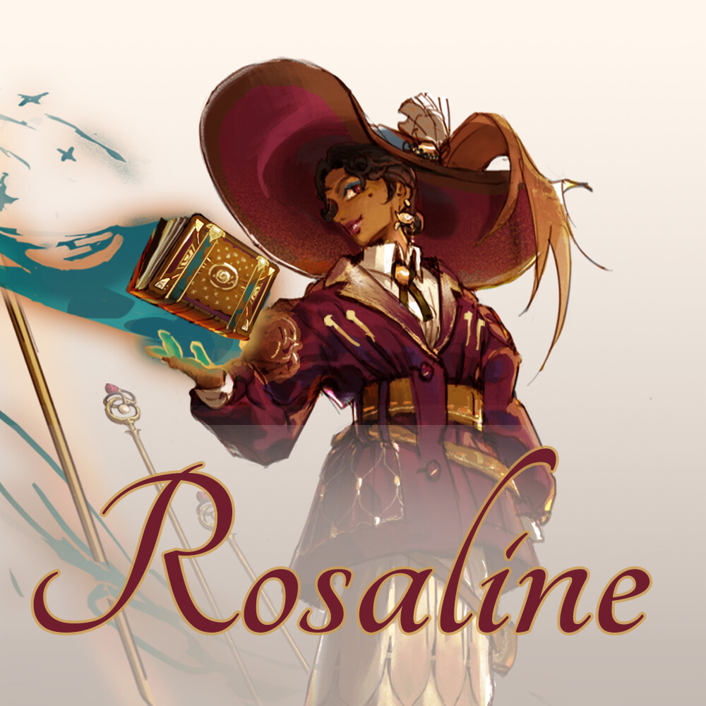 ArtStation - Rosaline, The Hat Pin Witch