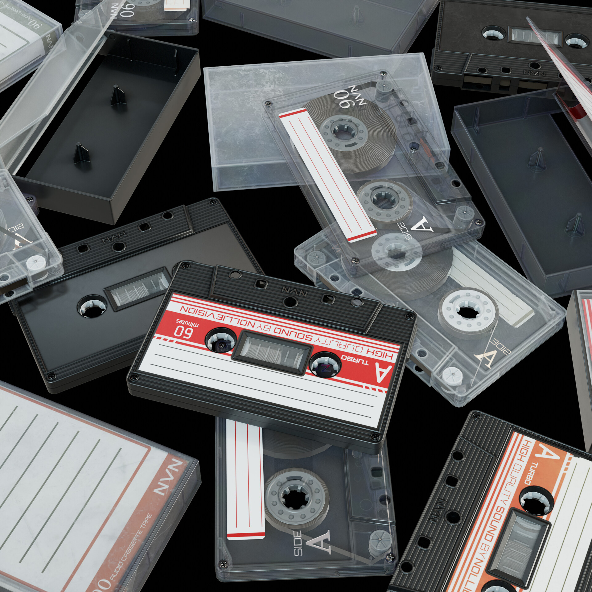 ArtStation - Cassette Tape Collection