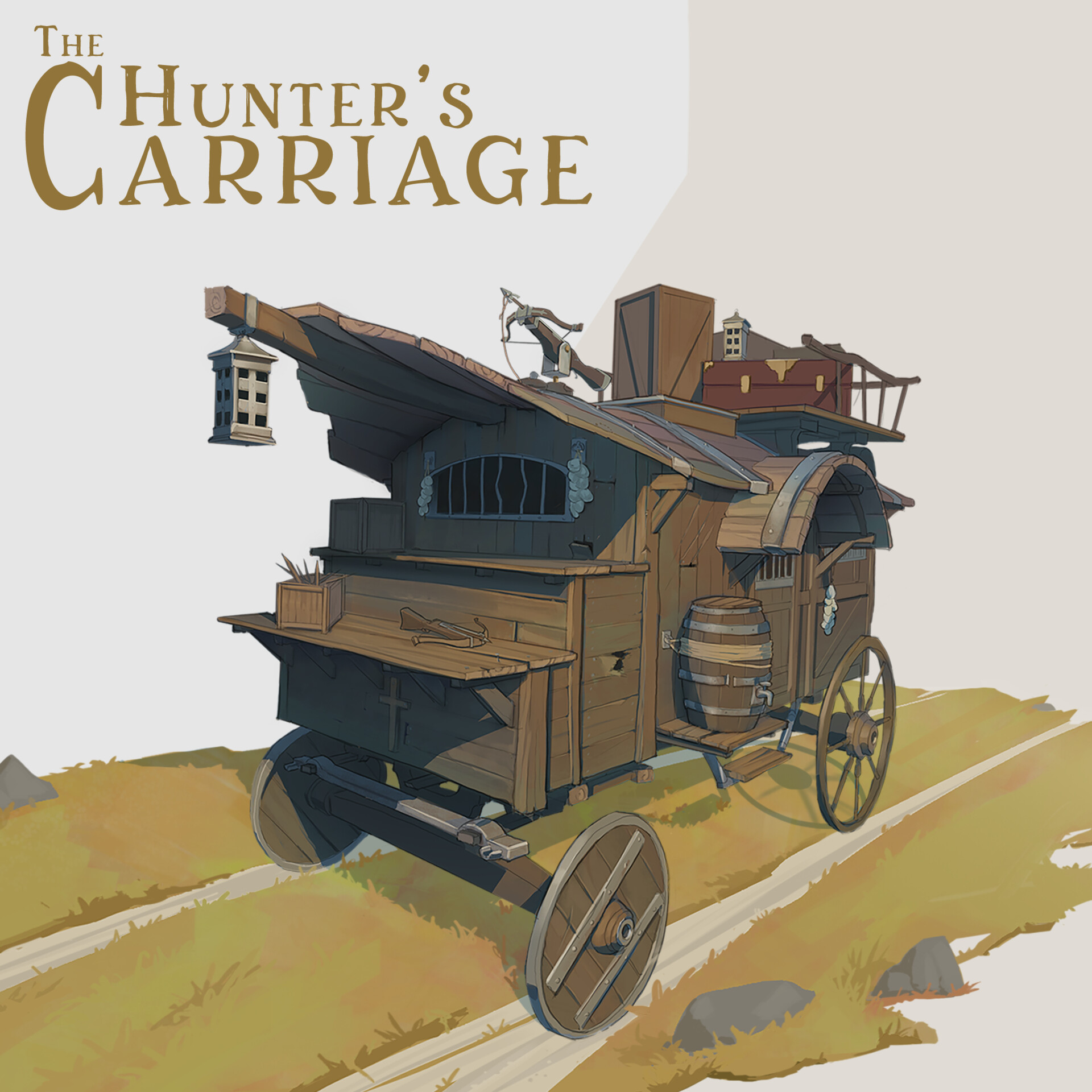 ArtStation - The Hunter's Carriage