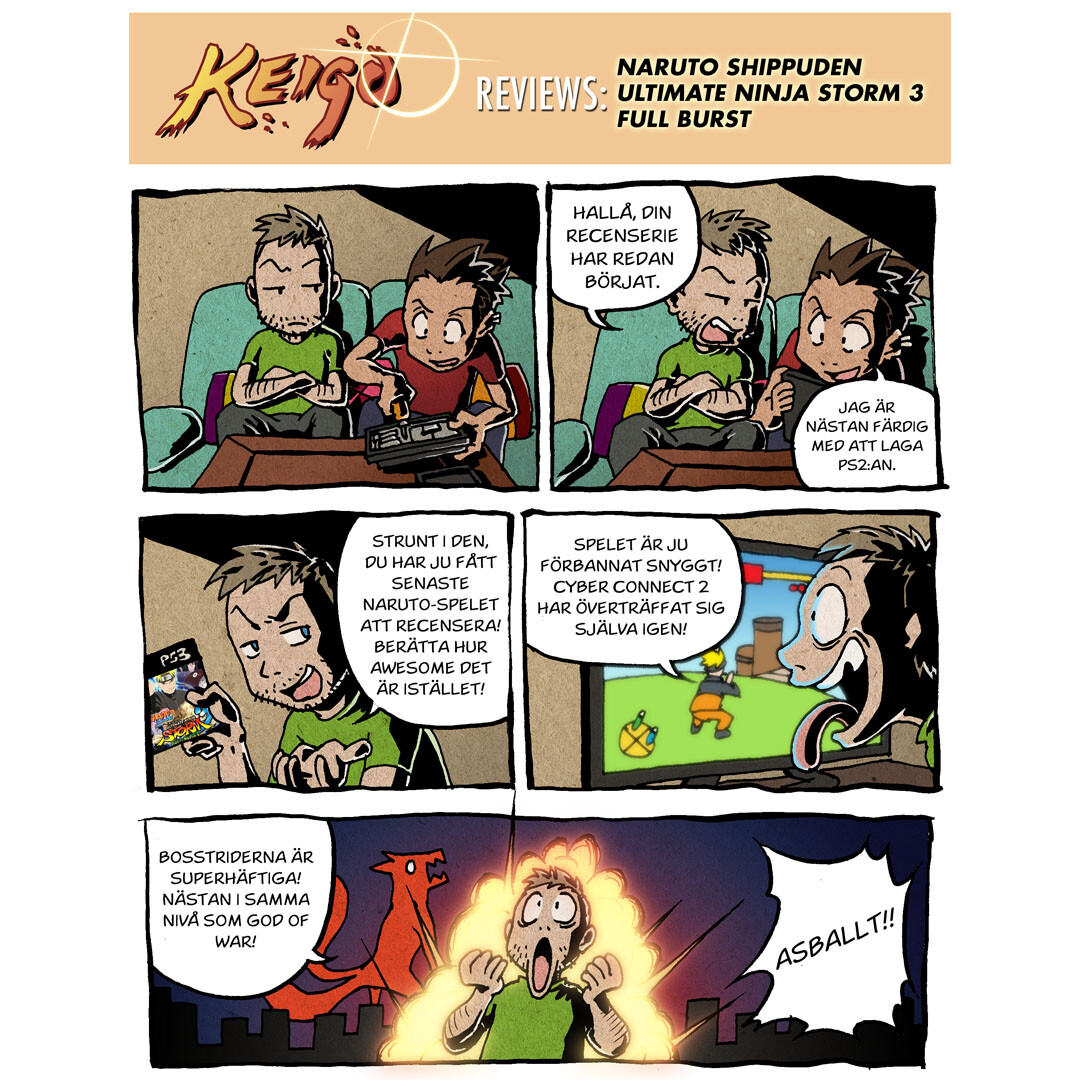 ArtStation - Keigo reviews Naruto Shippuden Ultimate Ninja Storm 3 Full ...