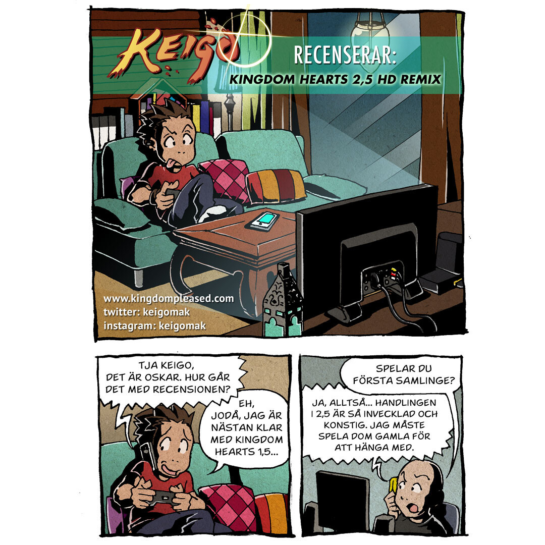 ArtStation - Keigo reviews Kingdom Hearts 2.5