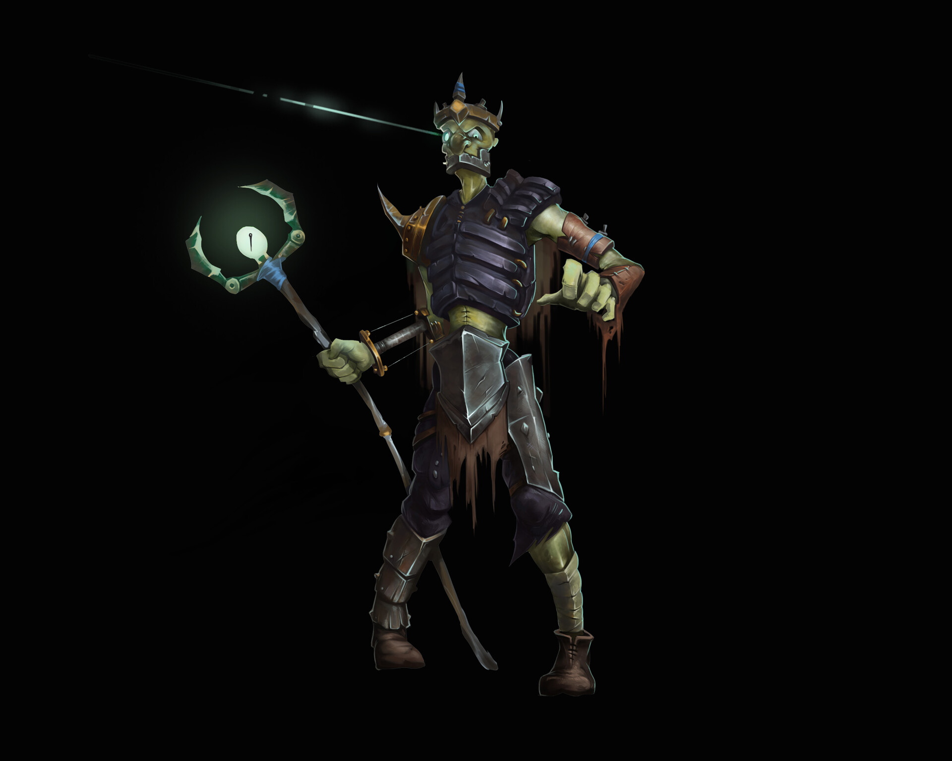 ArtStation - Old - Folk Russian Necromancer