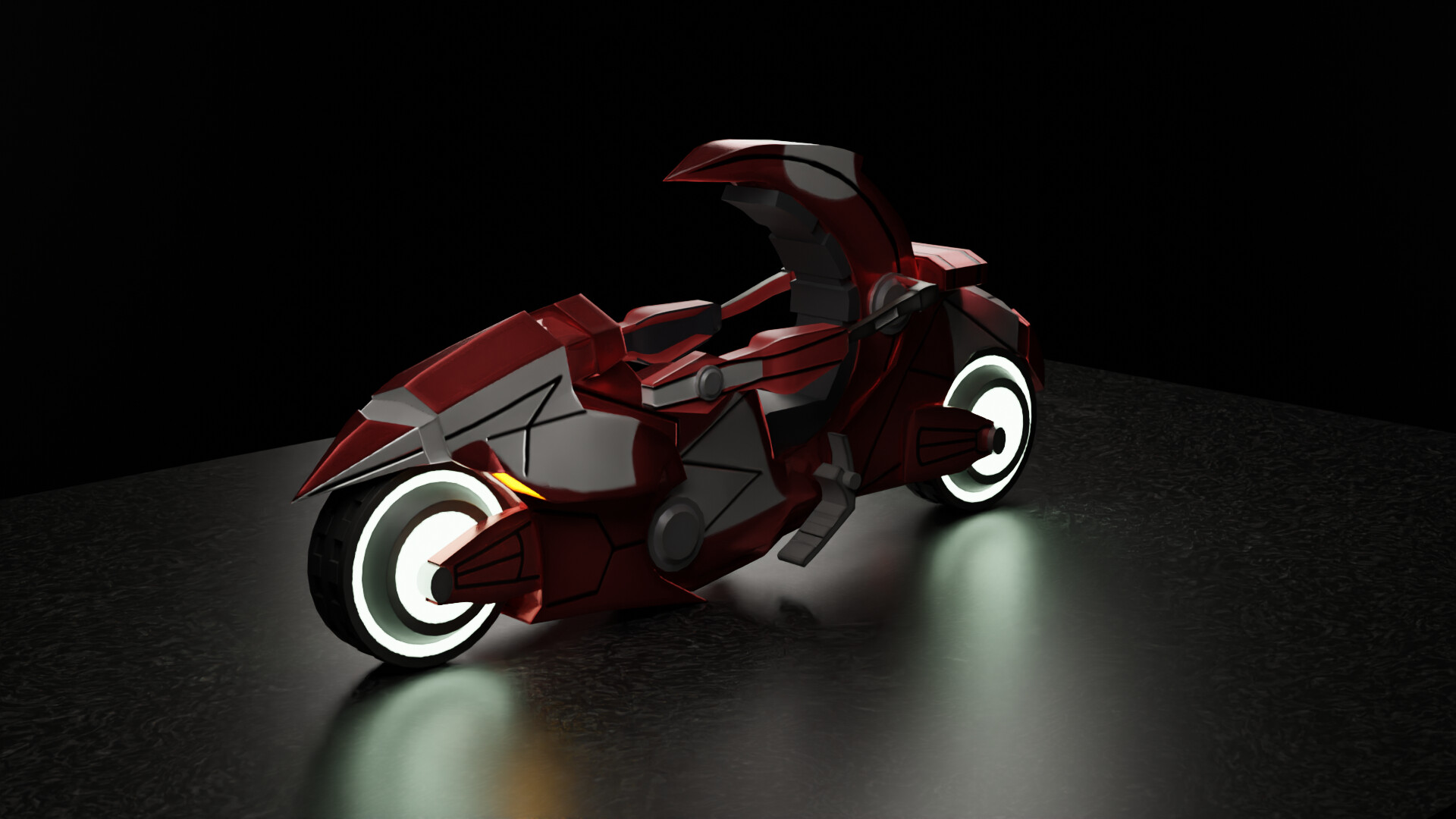 ArtStation - Sci Fi Motorcycle