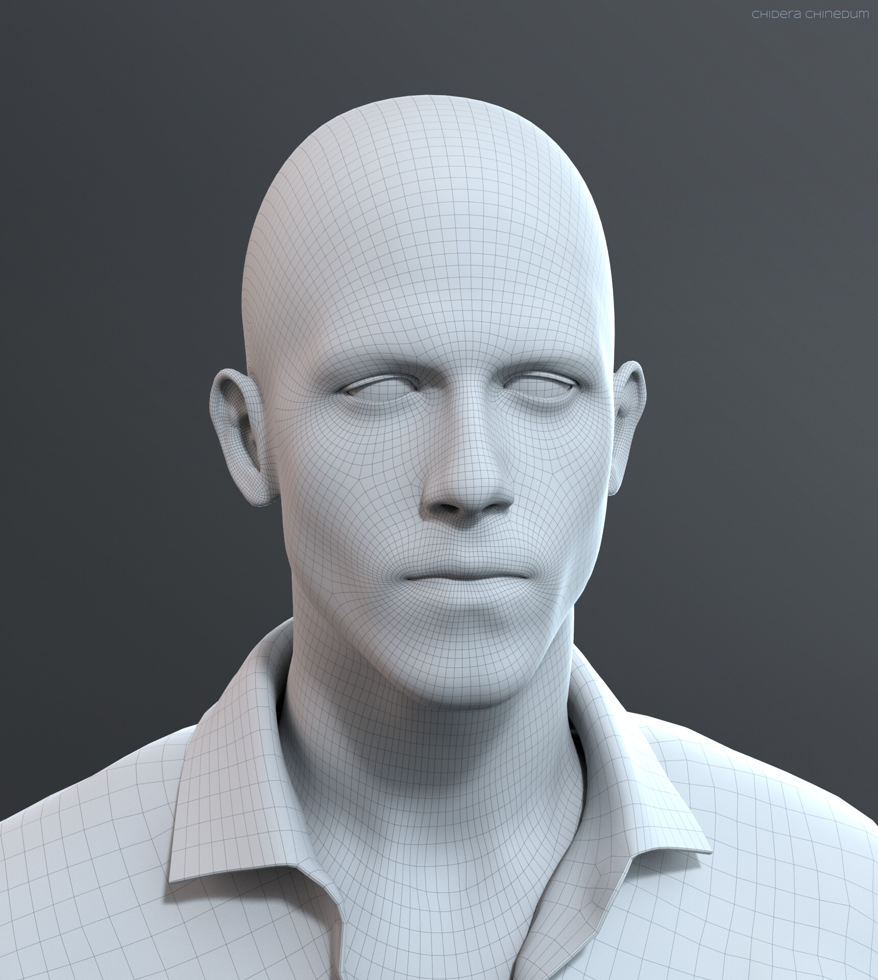 ArtStation - Character Scan Retopology