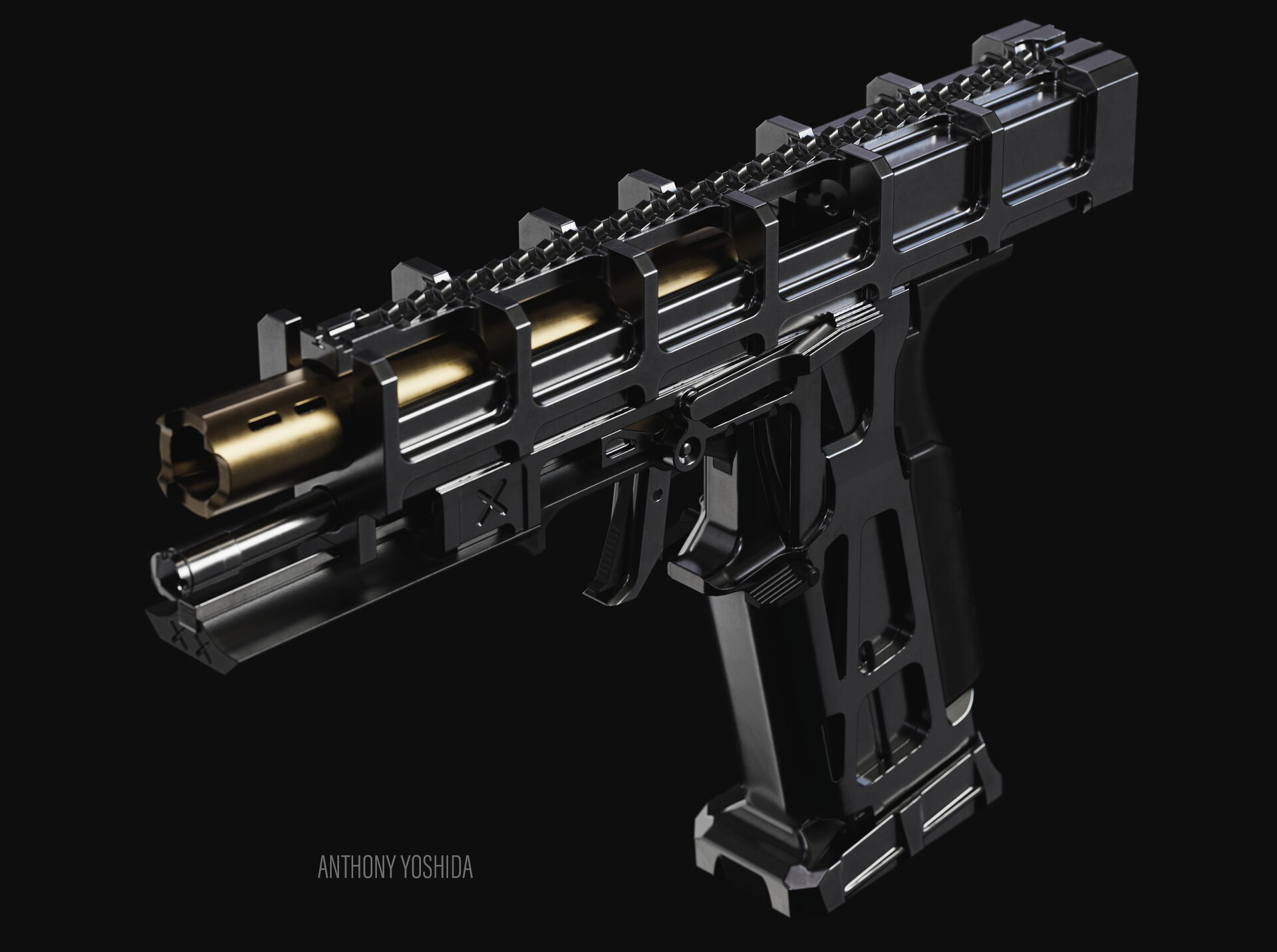 ArtStation - Pistol Design