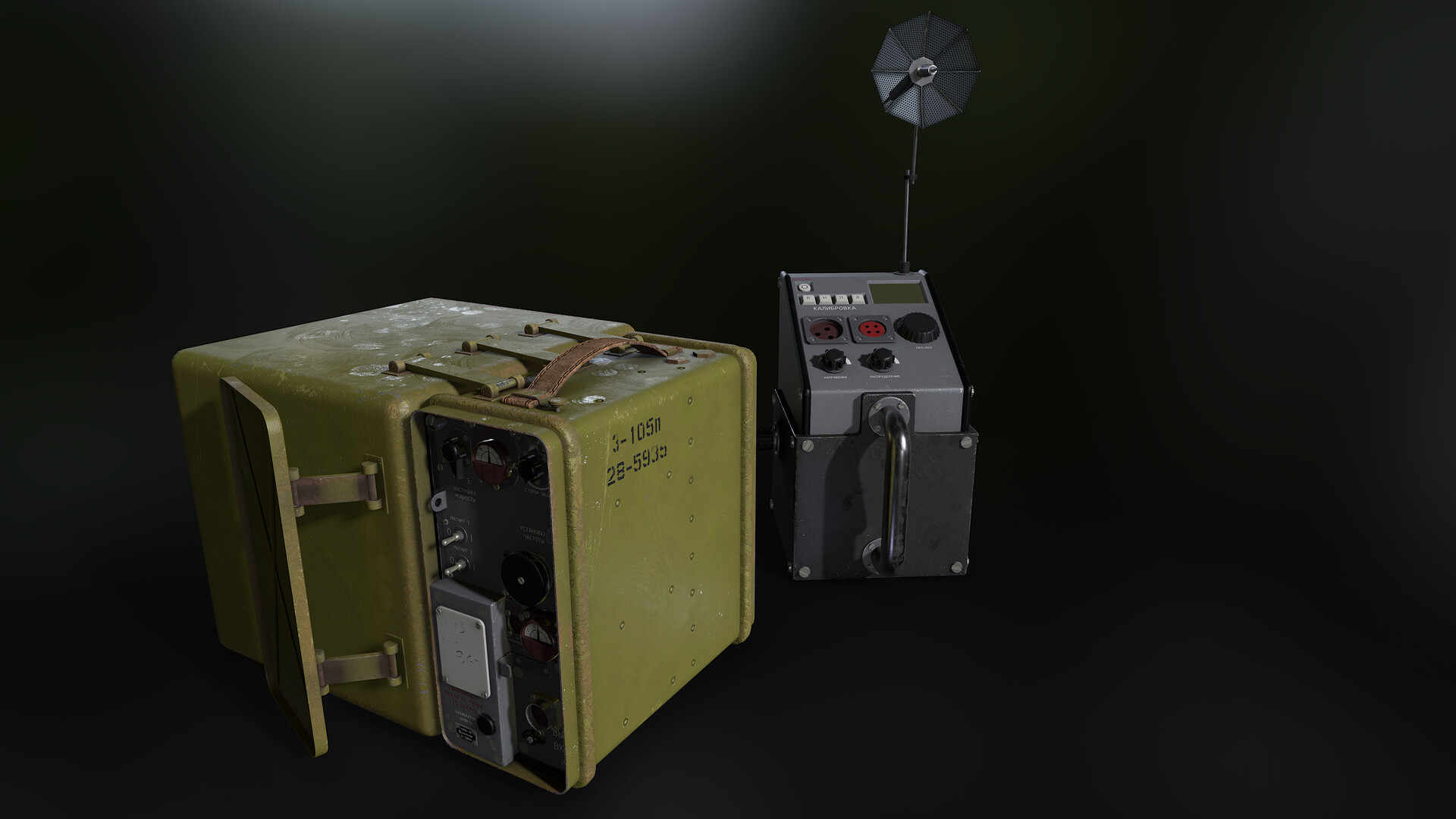 ArtStation - S.T.A.L.K.E.R. double-module artifact catcher "Serbai"