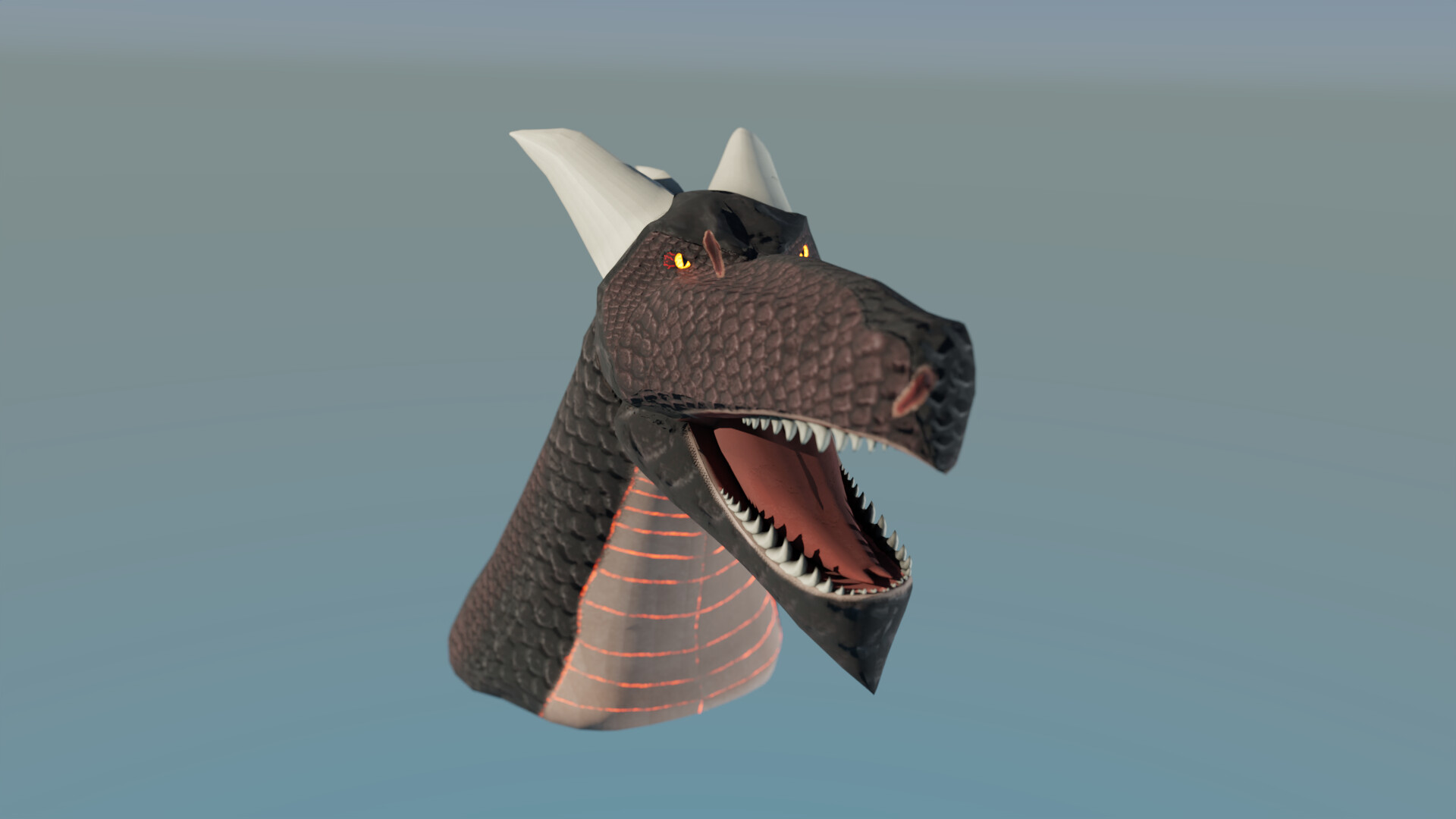 ArtStation - 3D Dragon - test retopology