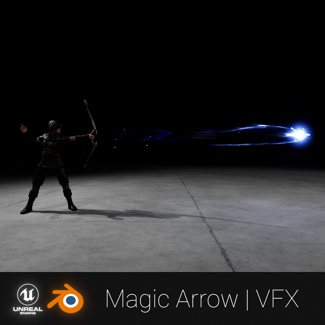 ArtStation - Magic Arrow VFX (UE4/5)