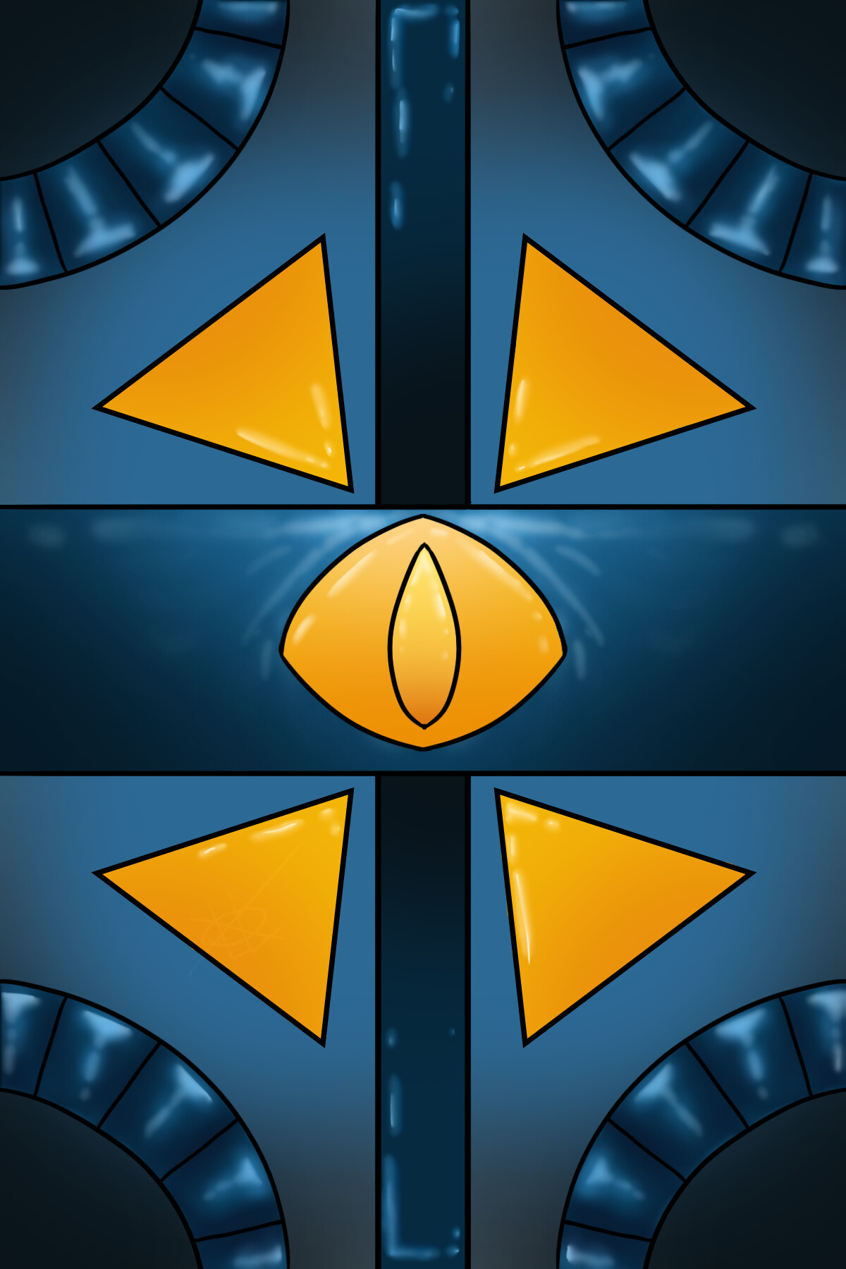 ArtStation - logo / trading card design progress