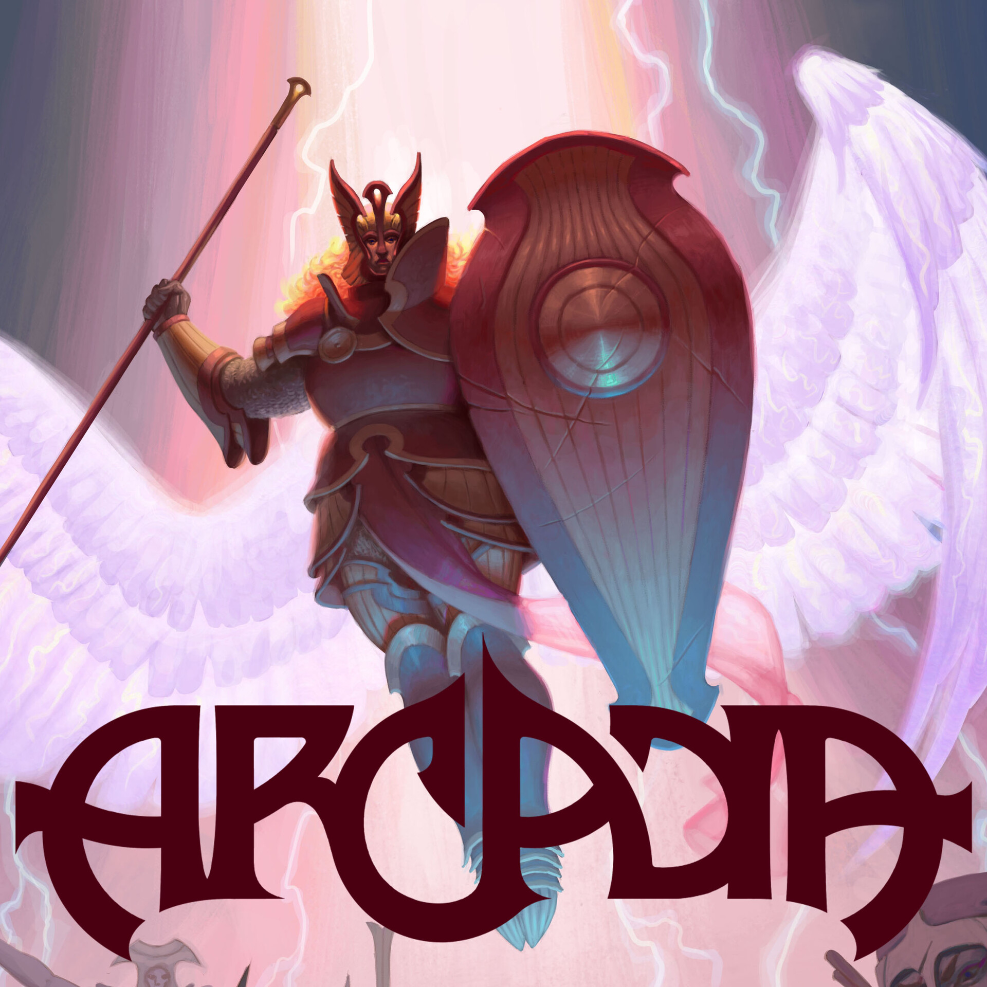 ArtStation - Shieldbearer in Battle - Arcadia