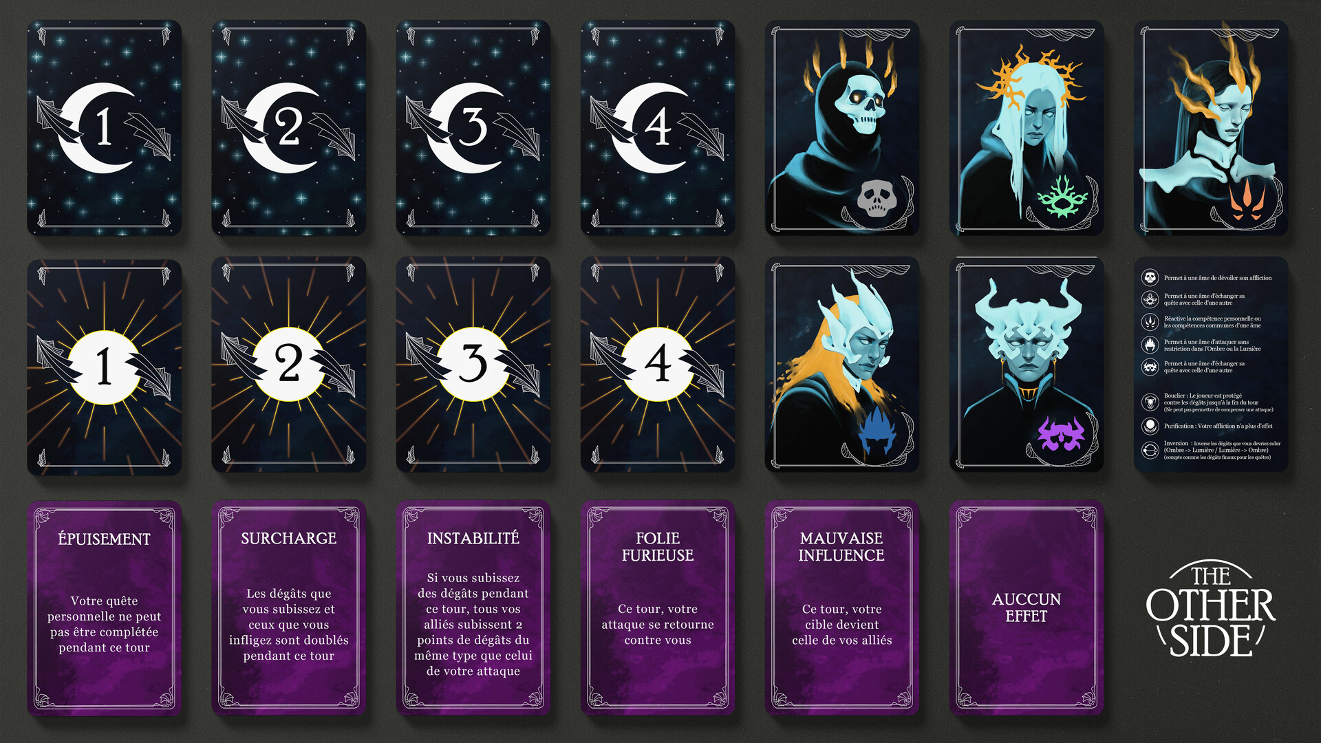 Nicolas Michaud - The Otherside - Board Game