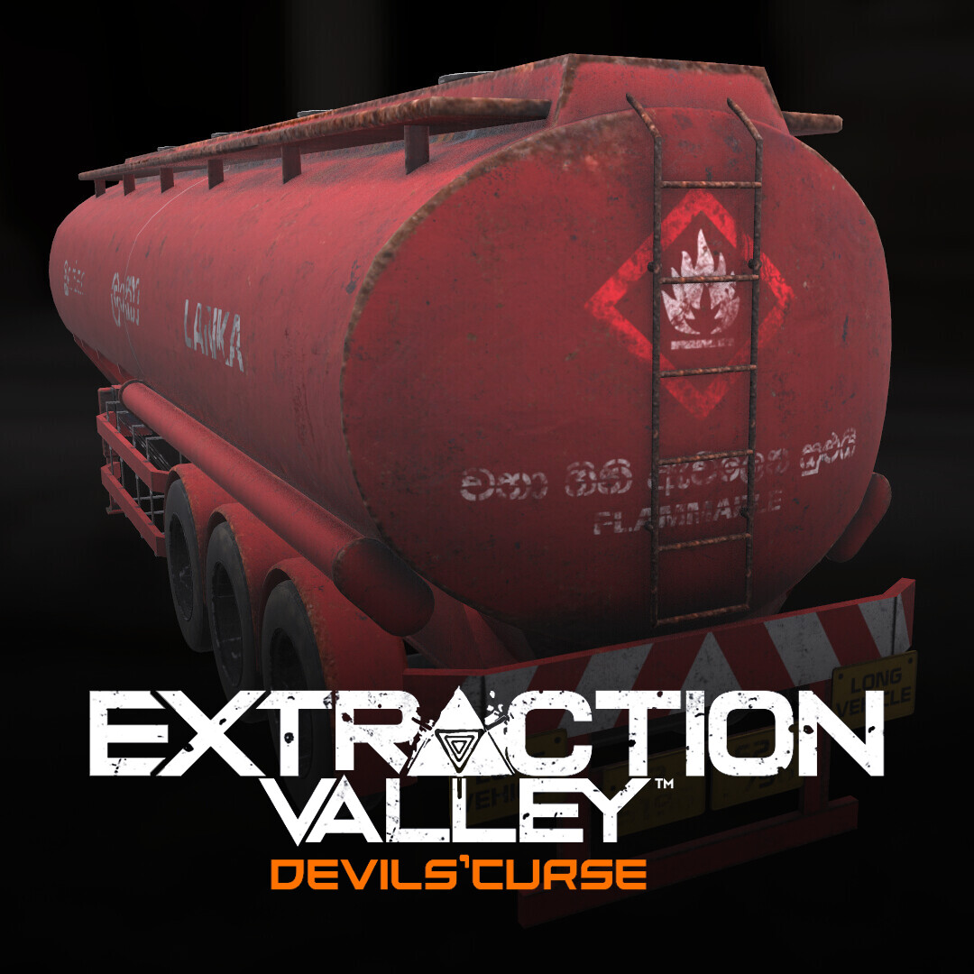 ArtStation - Game-Ready Asset - Game-Ready Asset - Fuel Container