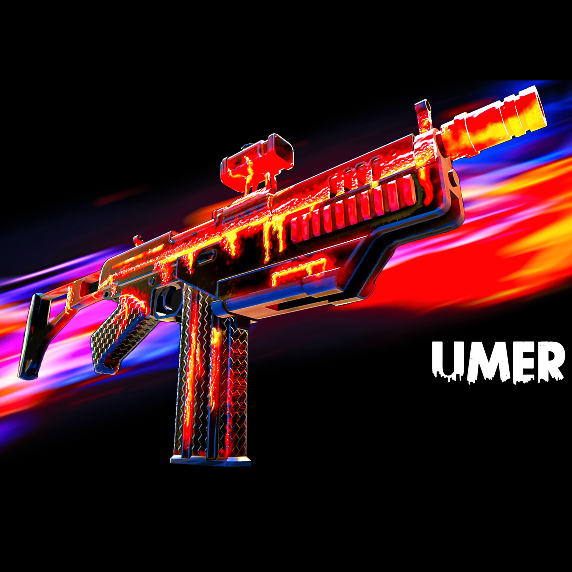 ArtStation - Lava Gun