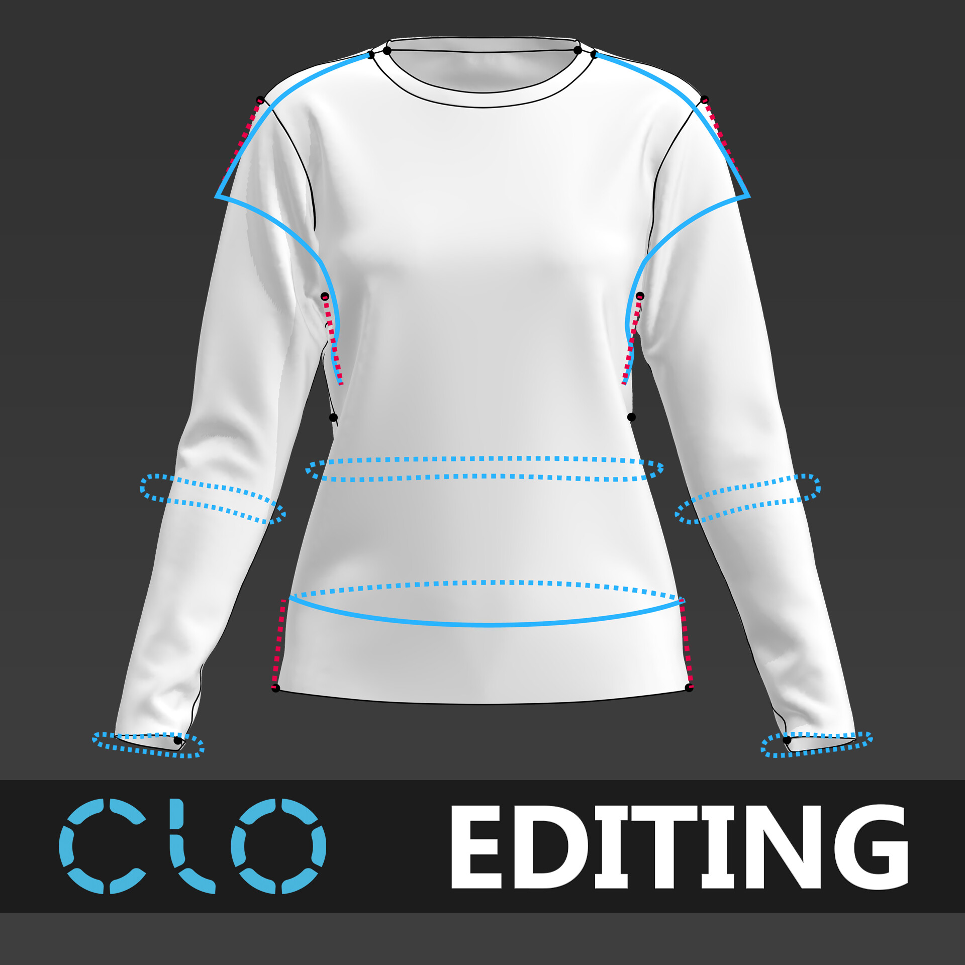 ArtStation - How to Edit Patterns in 2D and 3D Windows / CLO3D ...