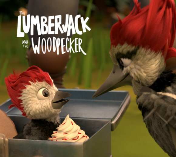 ArtStation - The Lumberjack and the Woodpecker [3D Animation]