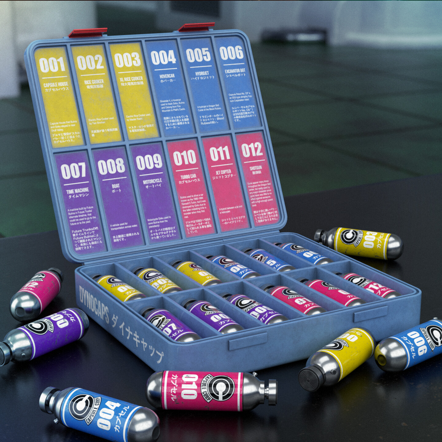 ArtStation - Capsule Corp Dynocaps