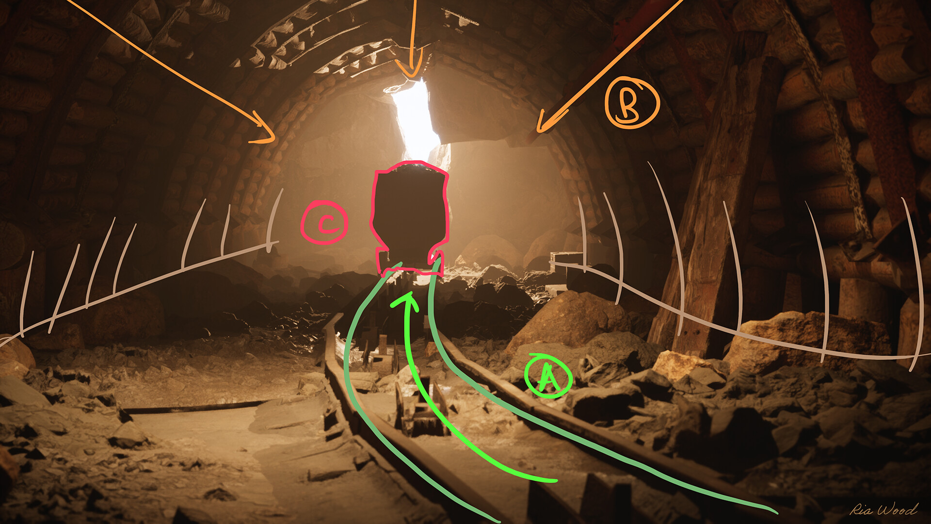 ArtStation - Mine Trap Breakdown