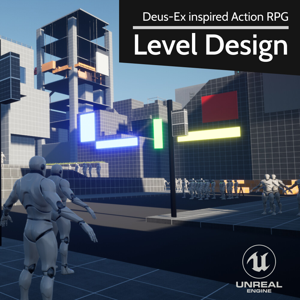 ArtStation - ACTION RPG - Level Design
