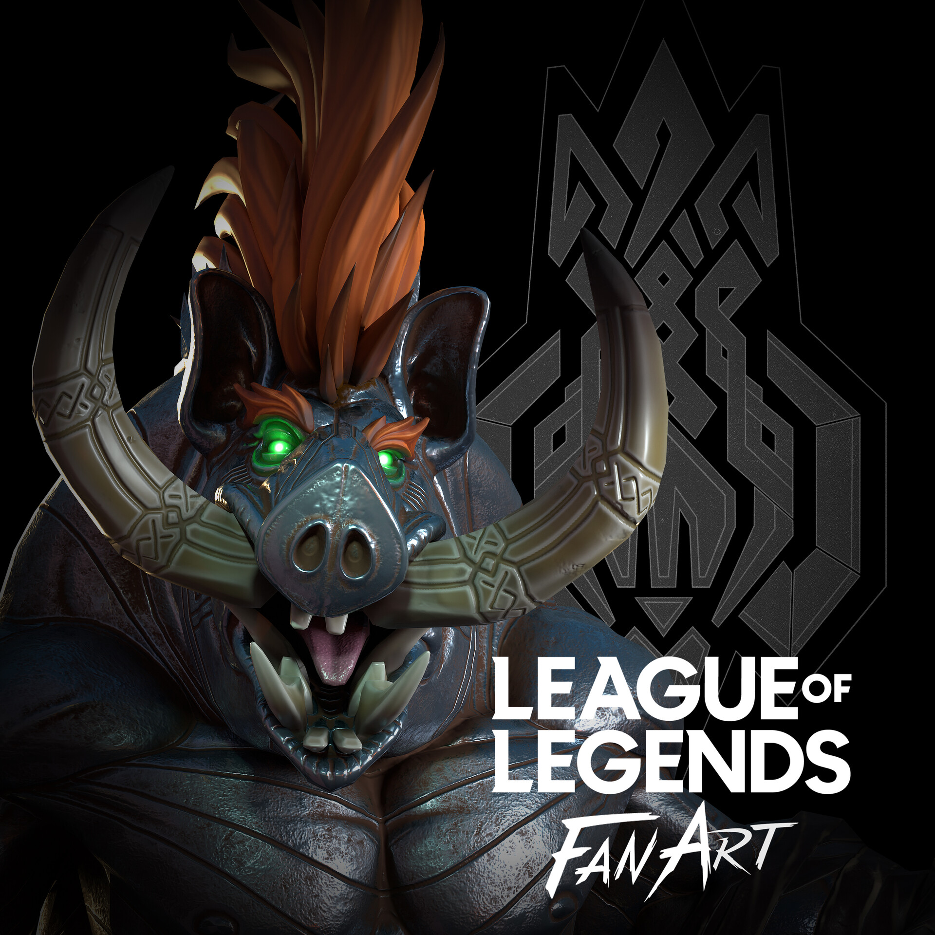 ArtStation - Järnhud - The Iron Boar