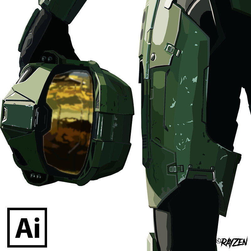 ArtStation - Master Chief.