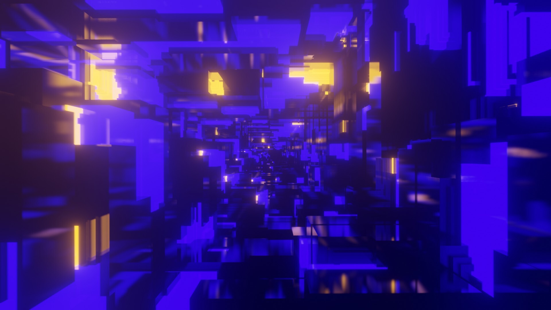 ArtStation - Down into the mechanical mine, animation