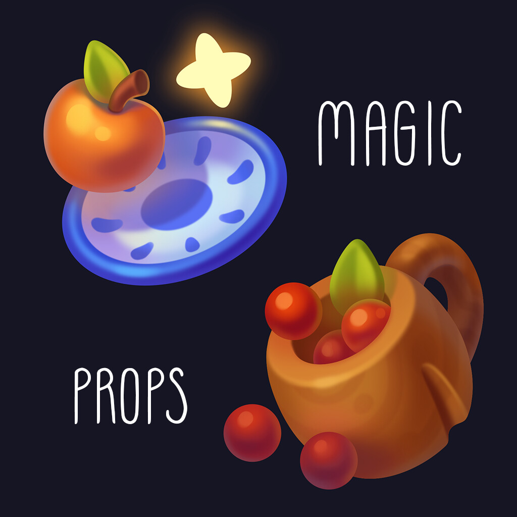 ArtStation - Magic props