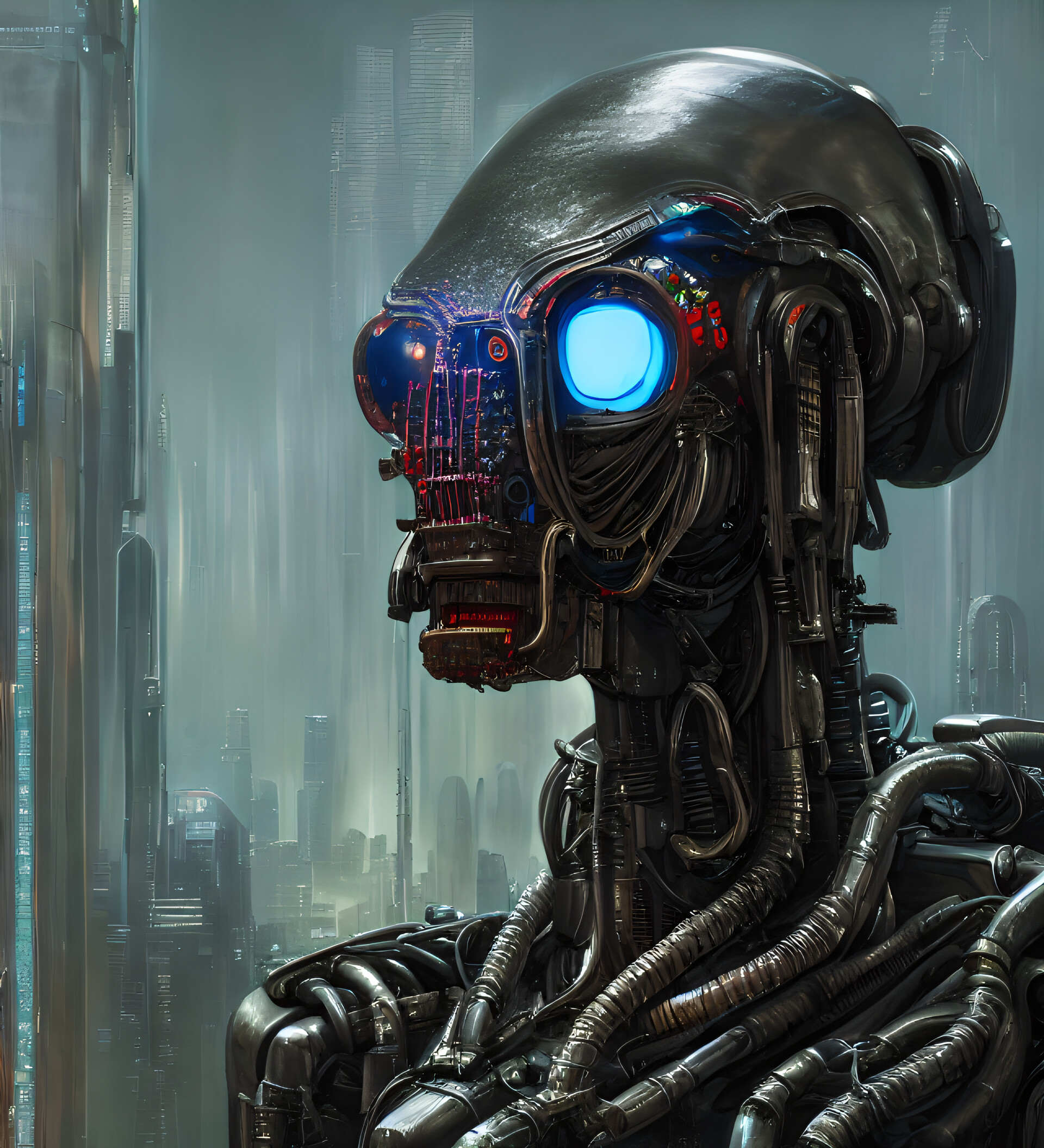 ArtStation - Robot portraits