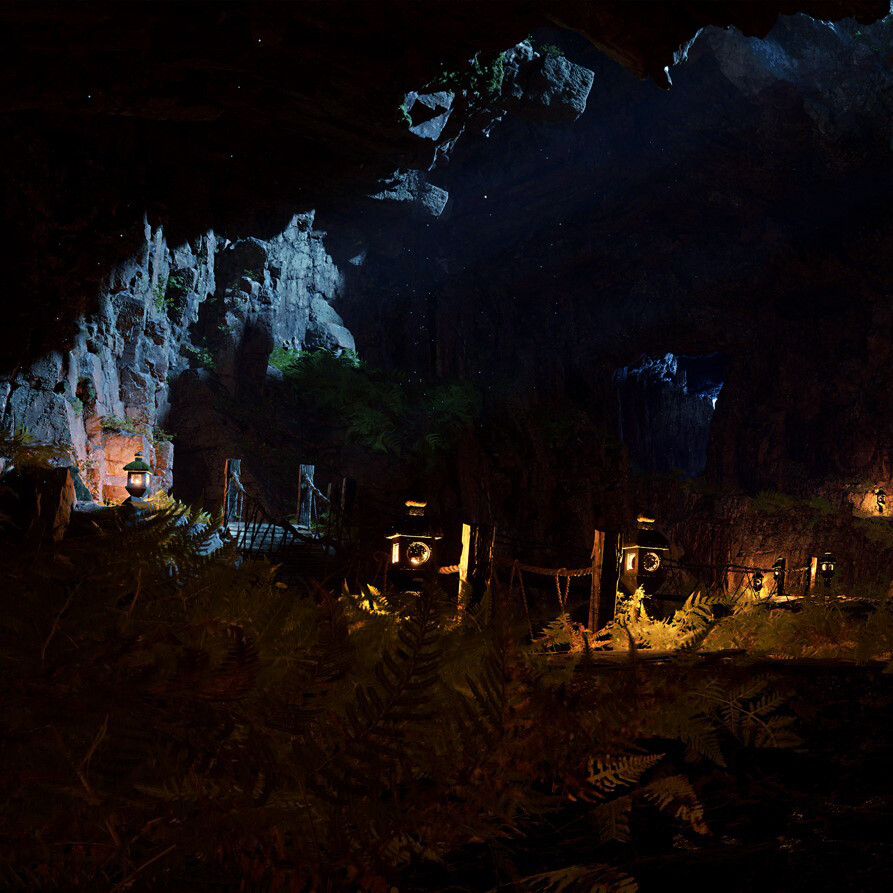 ArtStation - Thieves Cave - Unreal Engine 5 Environment Art