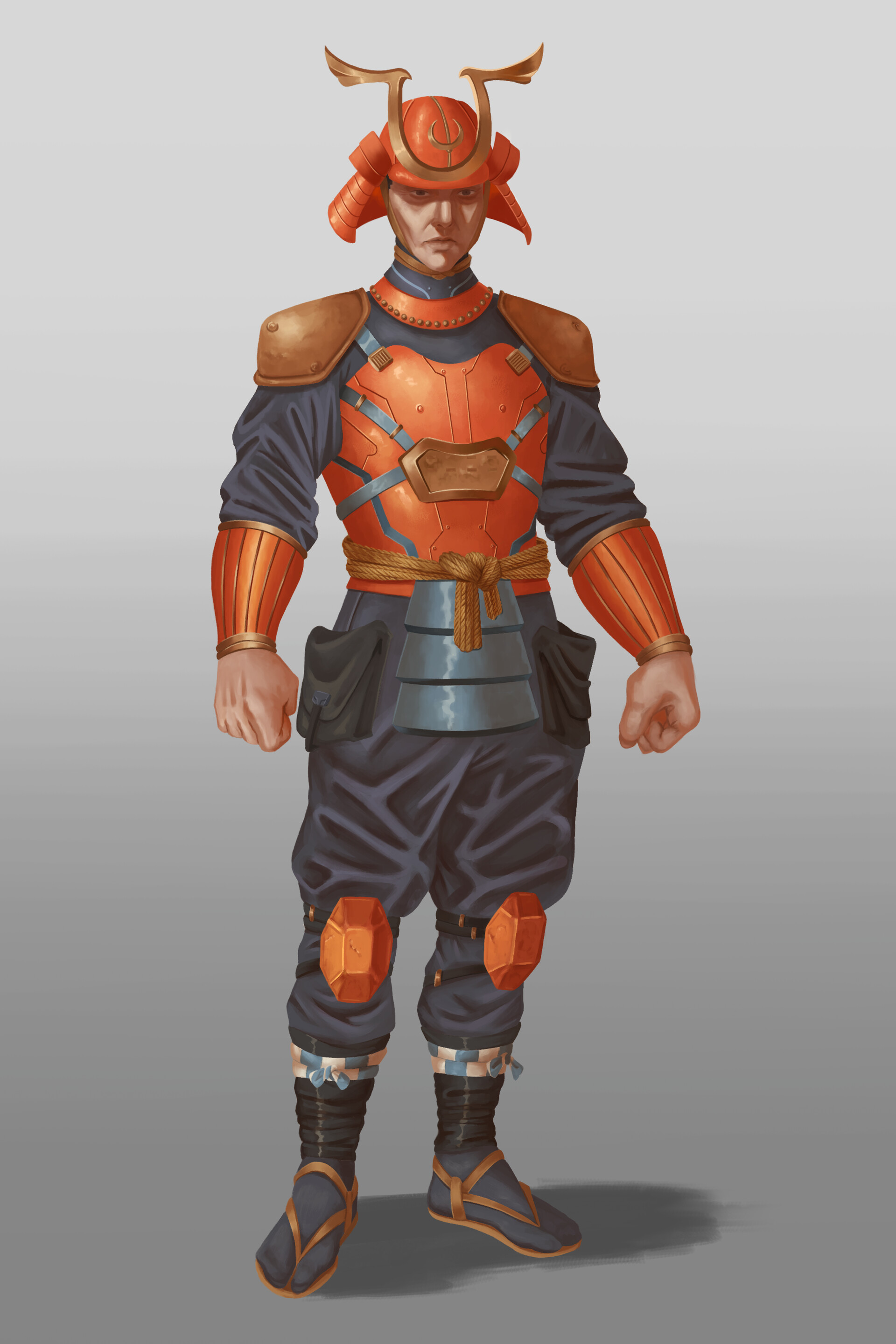 ArtStation - Sci-fi samurai