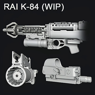 ArtStation - RAI K-84 (WIP)