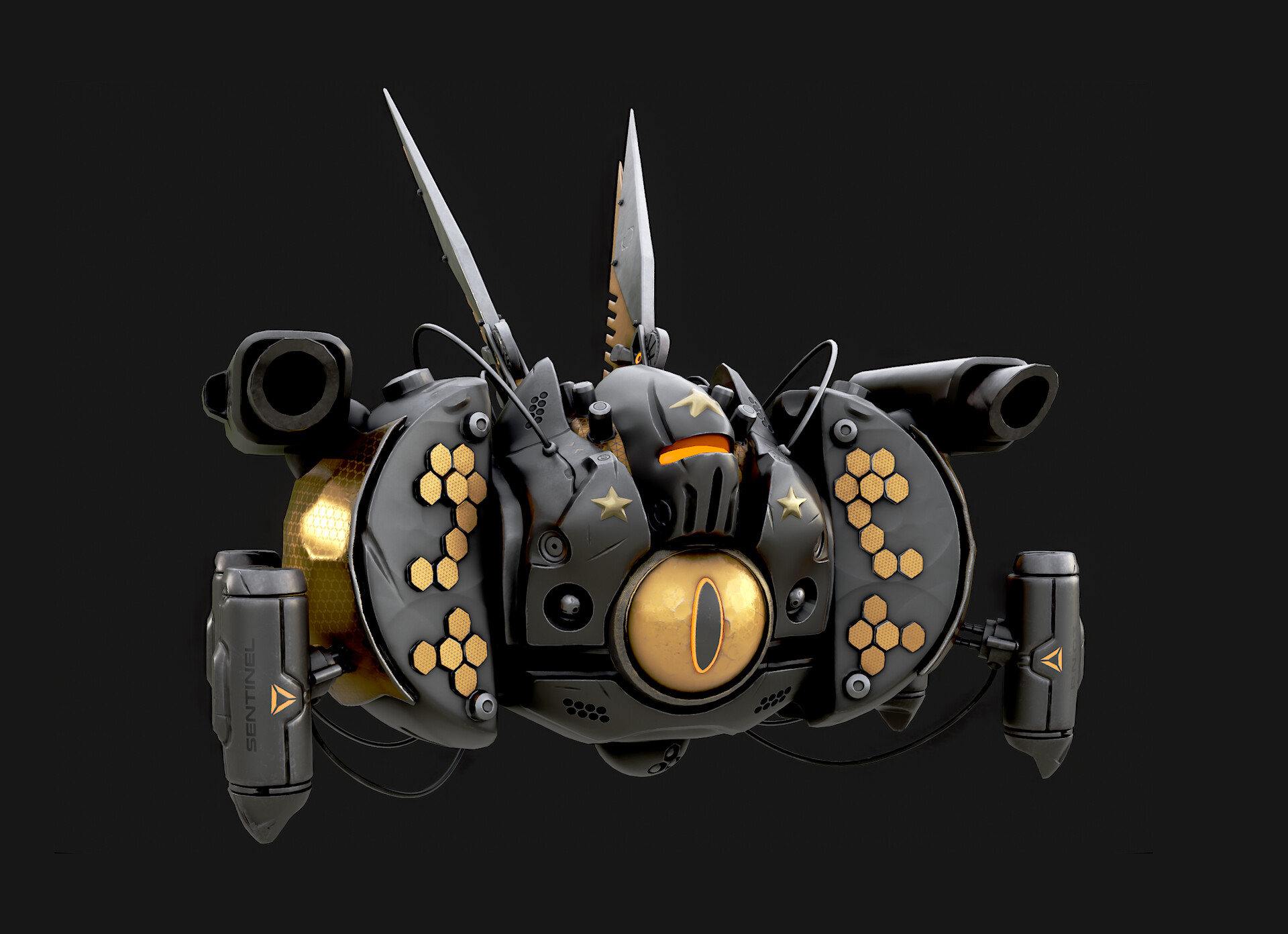 ArtStation - Sentinel Mecha 03