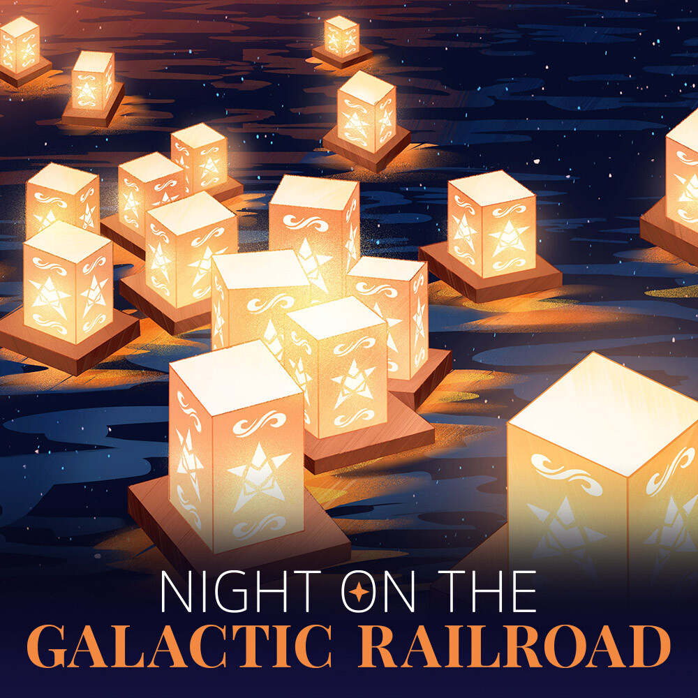 ArtStation - Night on the Galactic Railroad / Visual Development