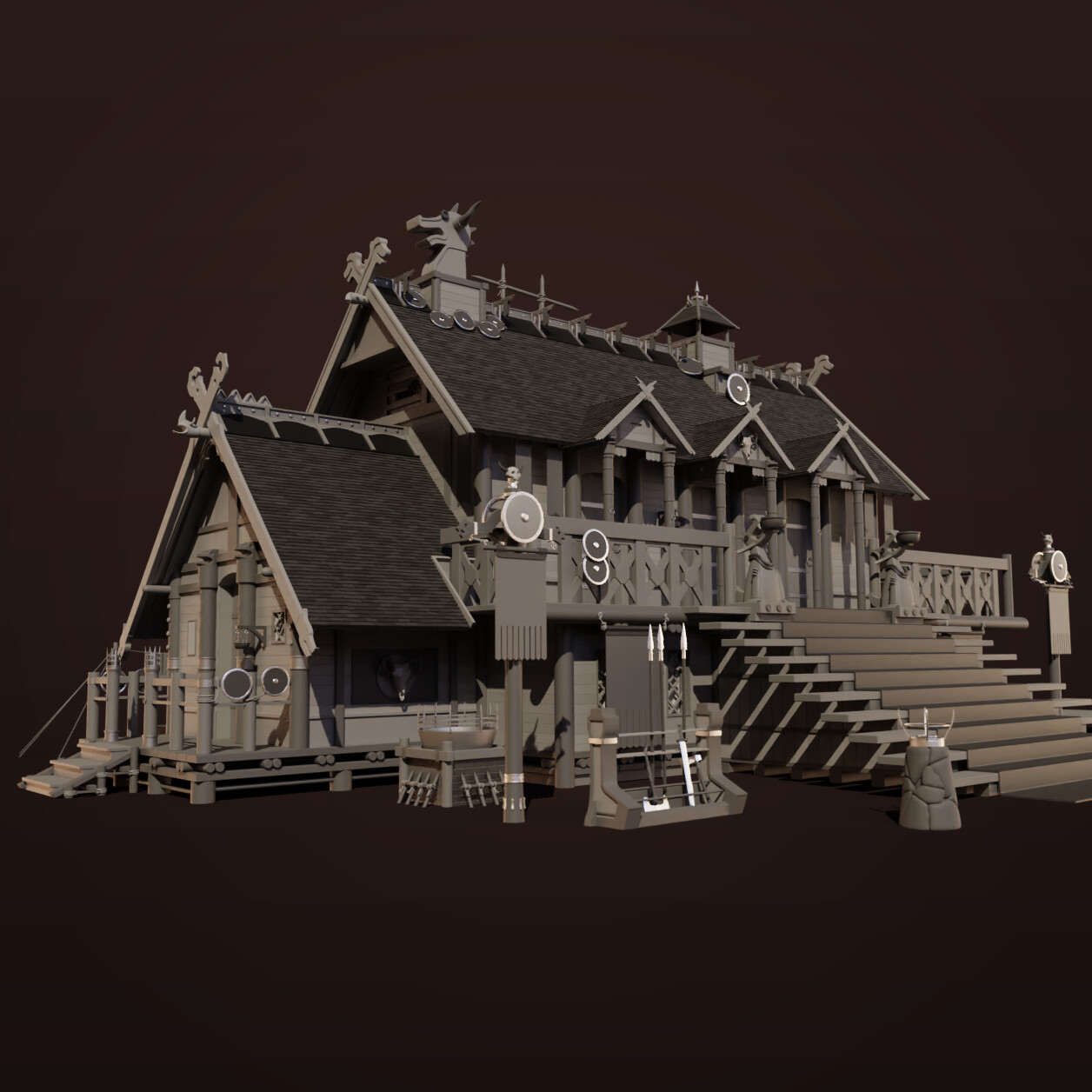 ArtStation - Viking House #5