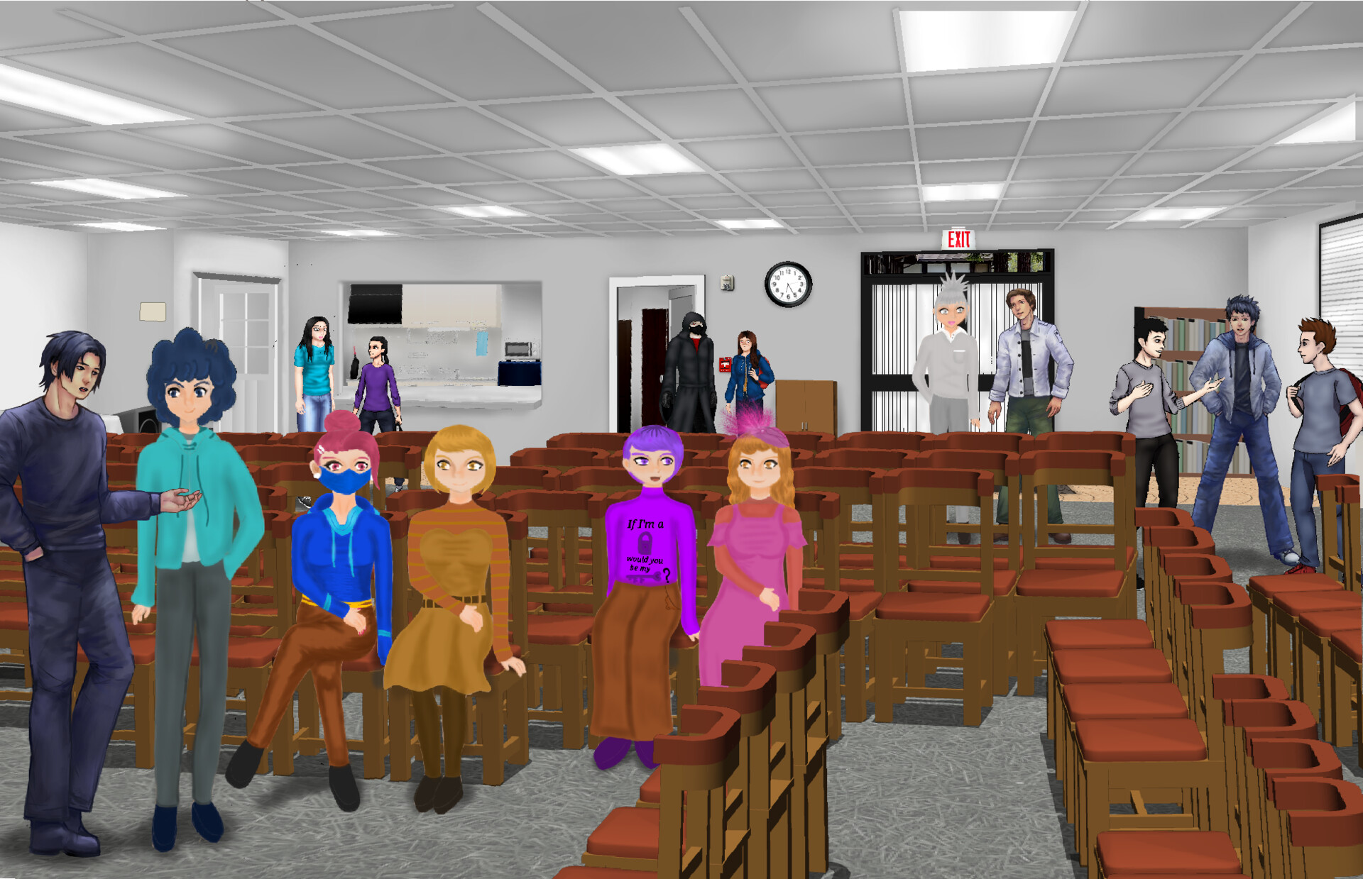 ArtStation - Demon Hunters Chapter 7 Art