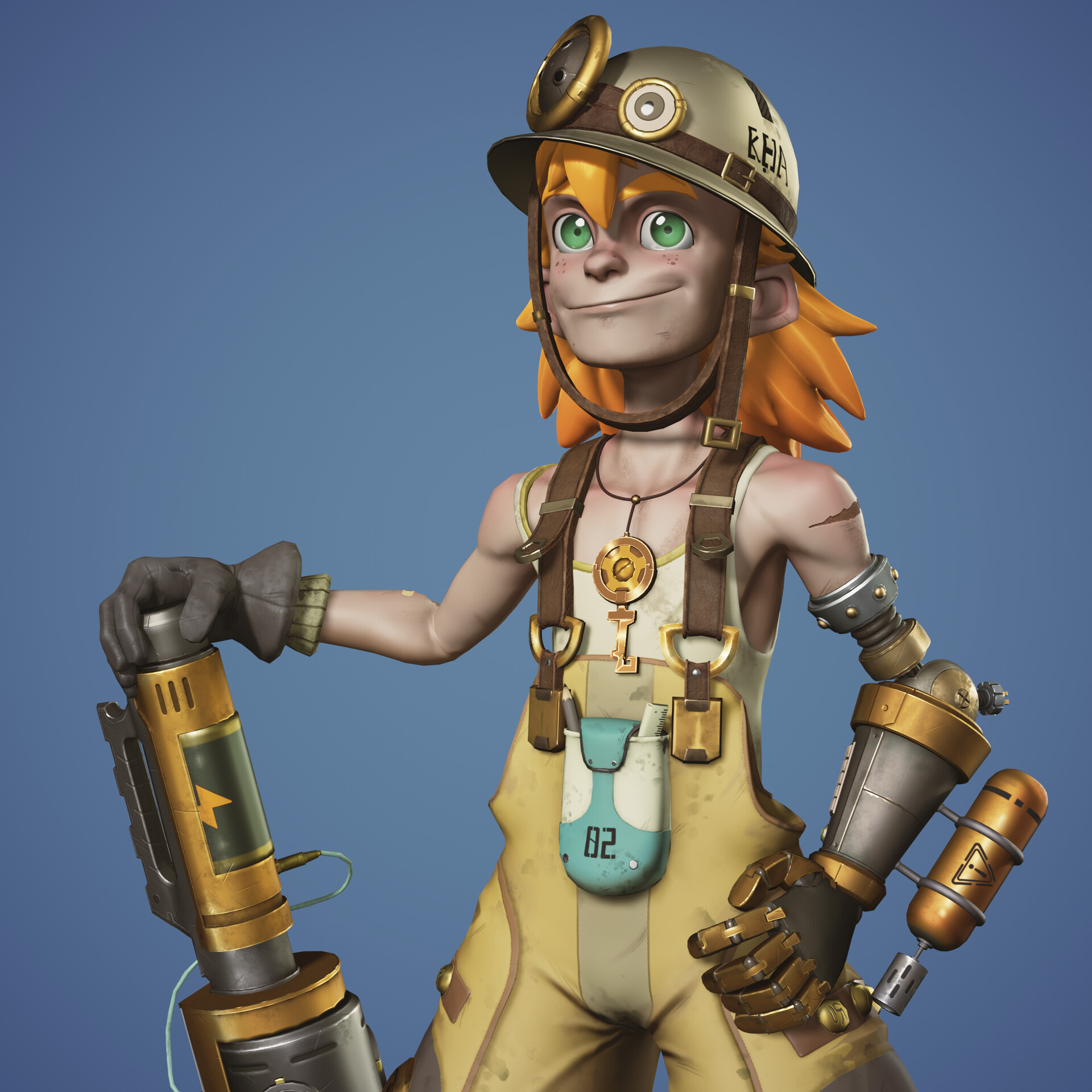 ArtStation - Engineer Boy