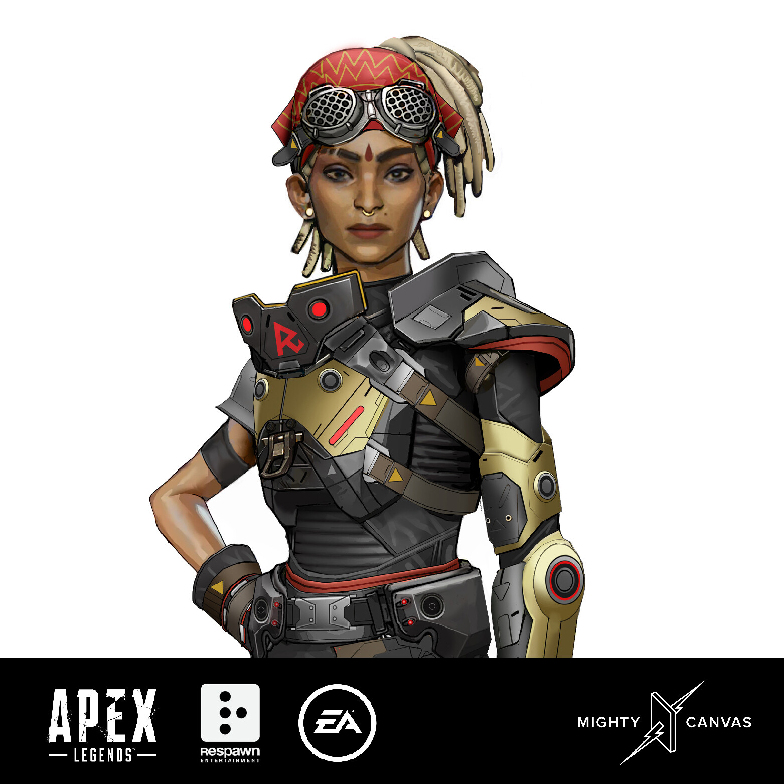 ArtStation - Apex Legends: Rampart, Rumble Ready