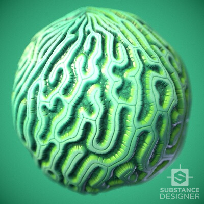 ArtStation - Stylized Coral Materials