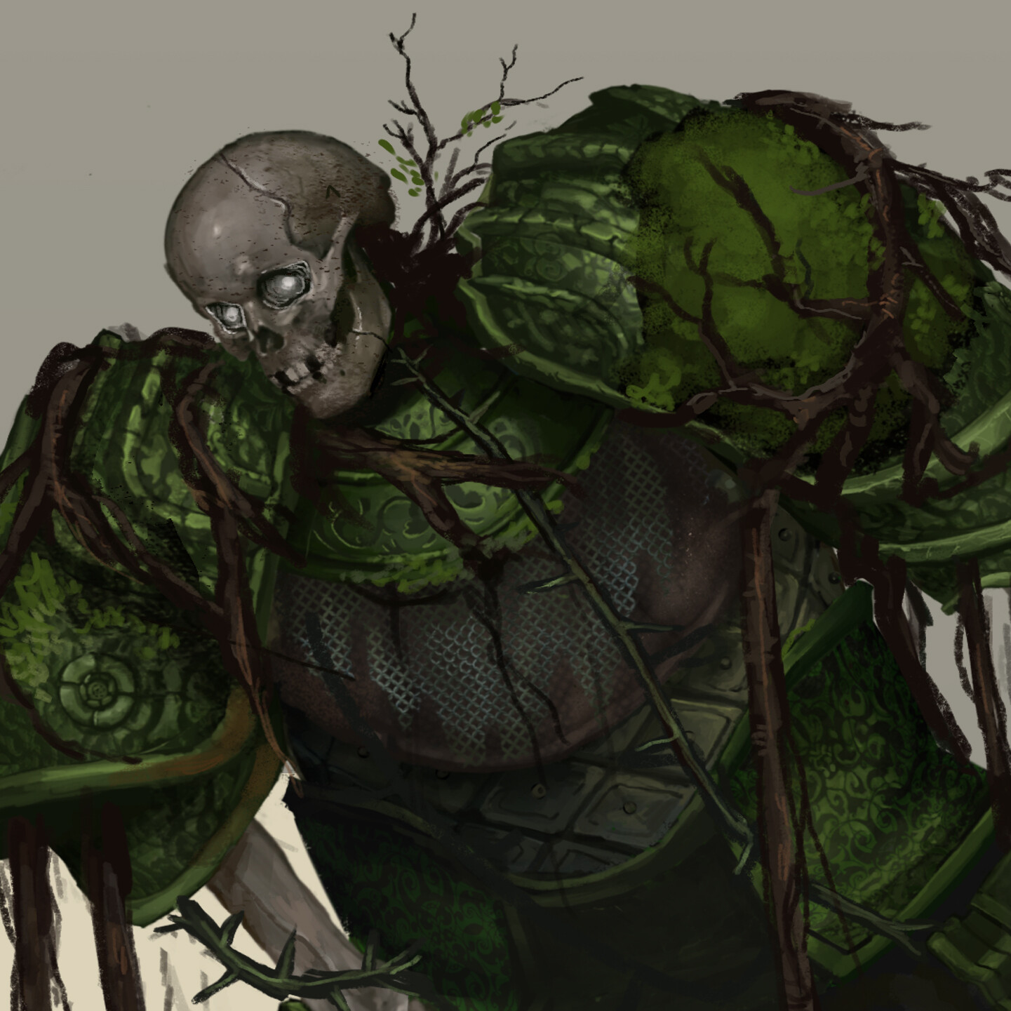 ArtStation - Undead Forest Knight