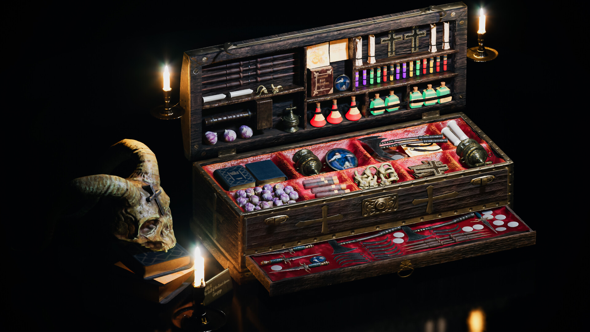 ArtStation - Vampire/Monster hunting kit UE5