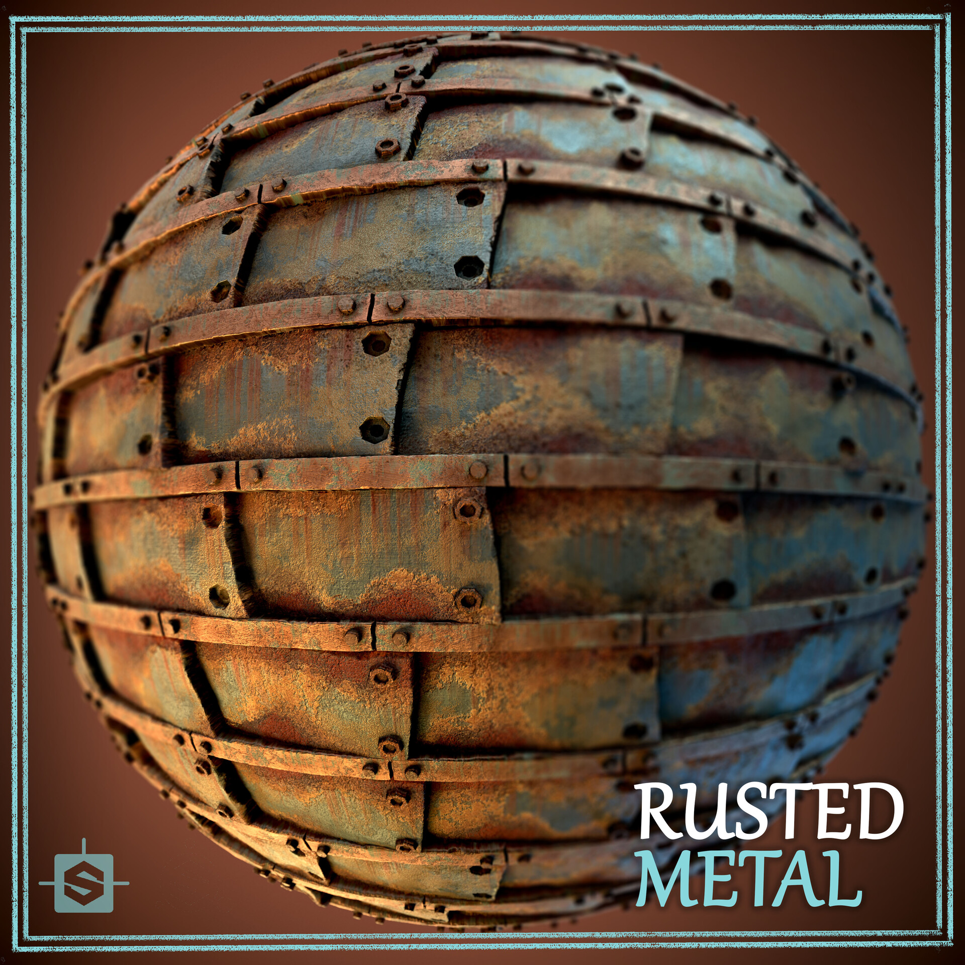 ArtStation - Rusted Metal