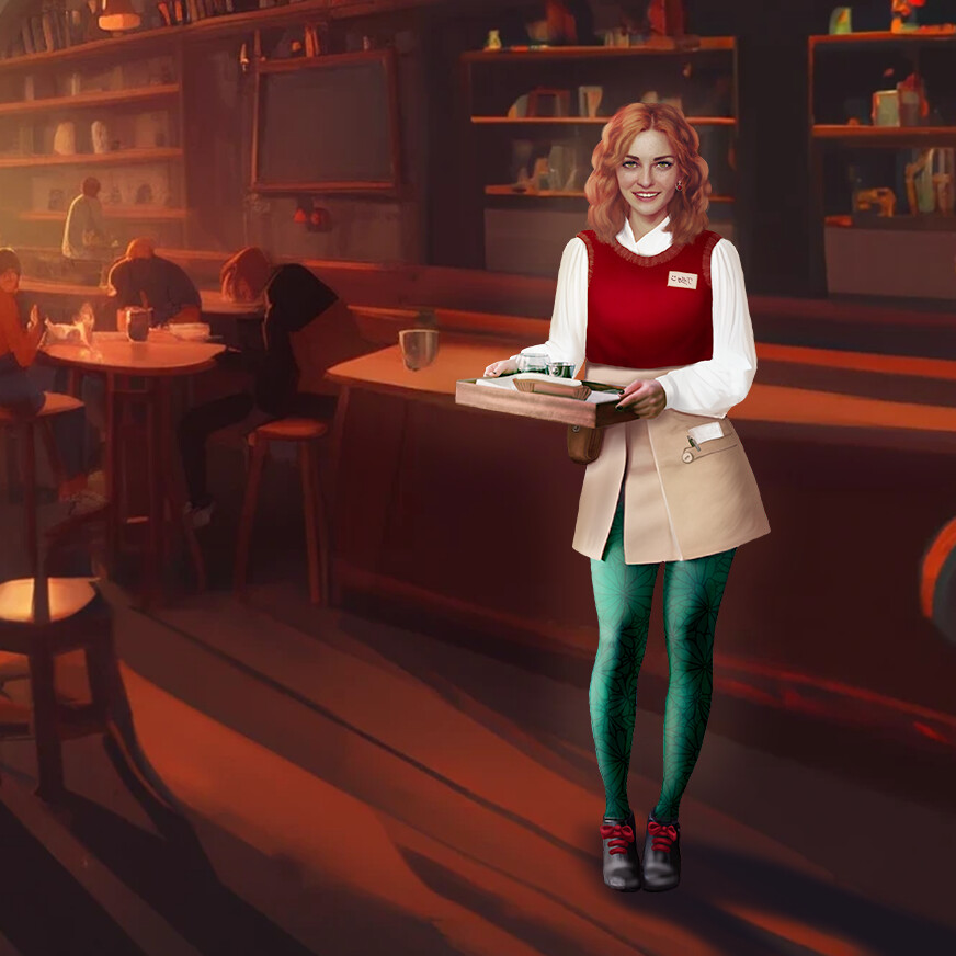 ArtStation - Tilly the Barista