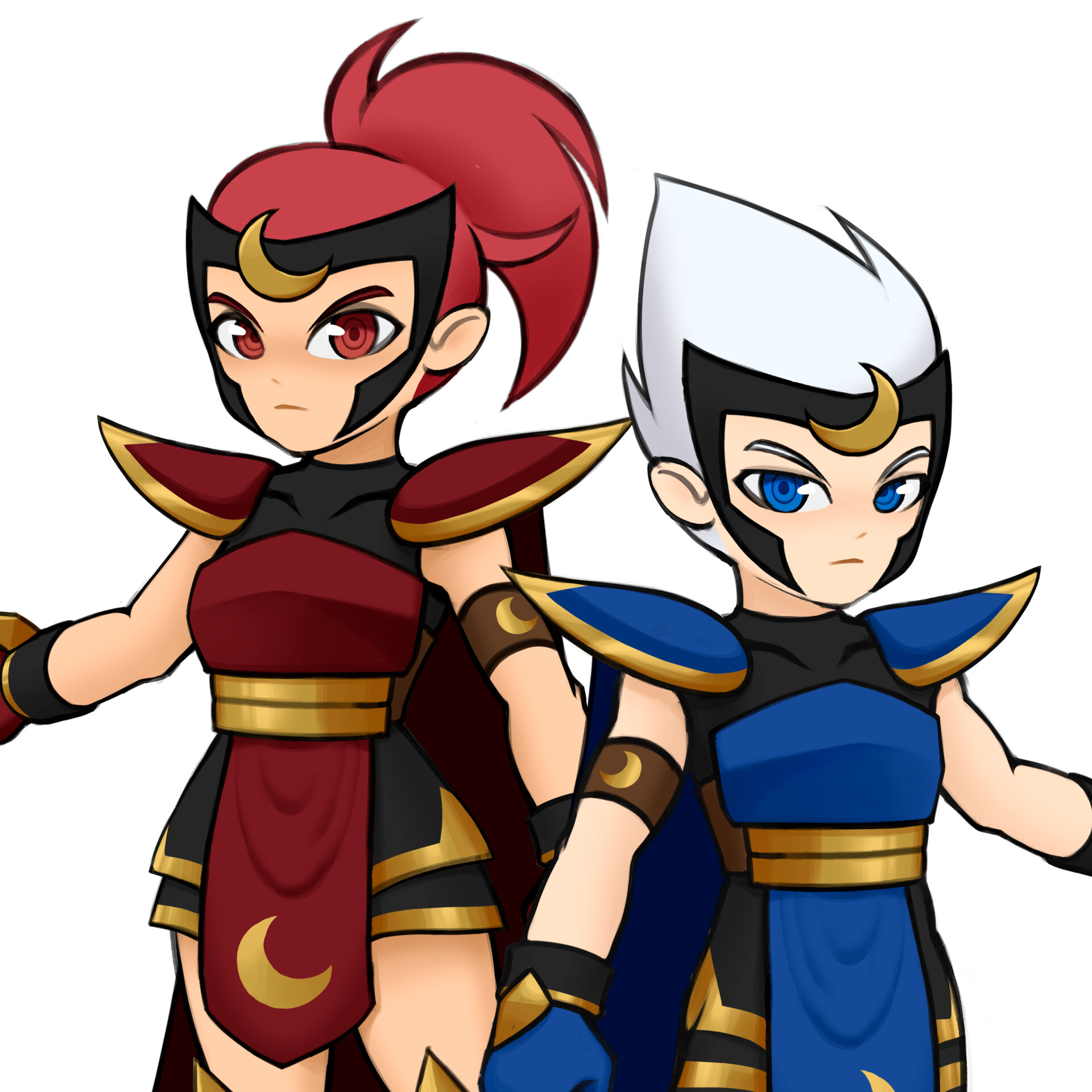 ArtStation - Grand Chase - Moonlight Set redesign