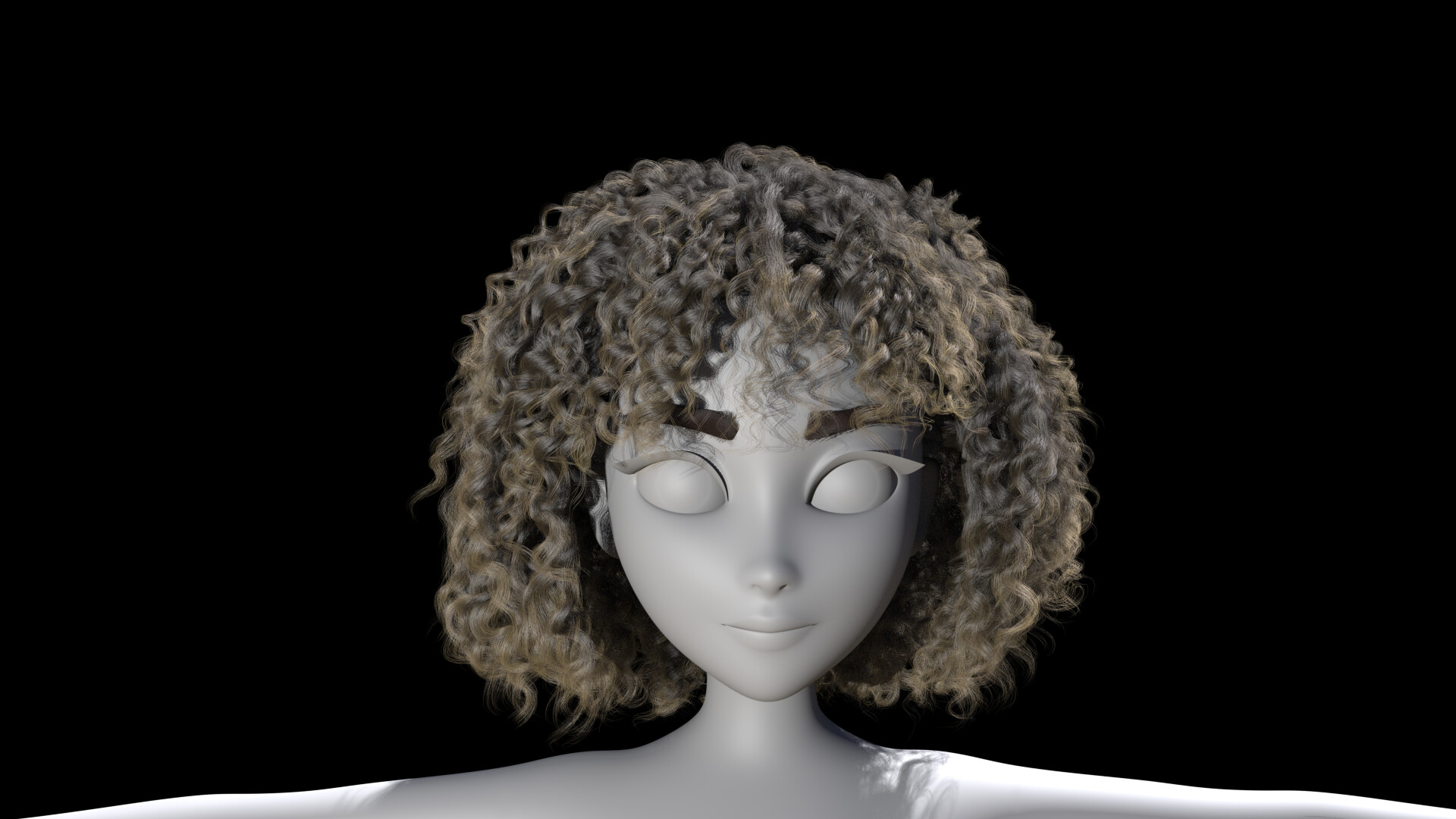 ArtStation - Hair Groom and Simulation