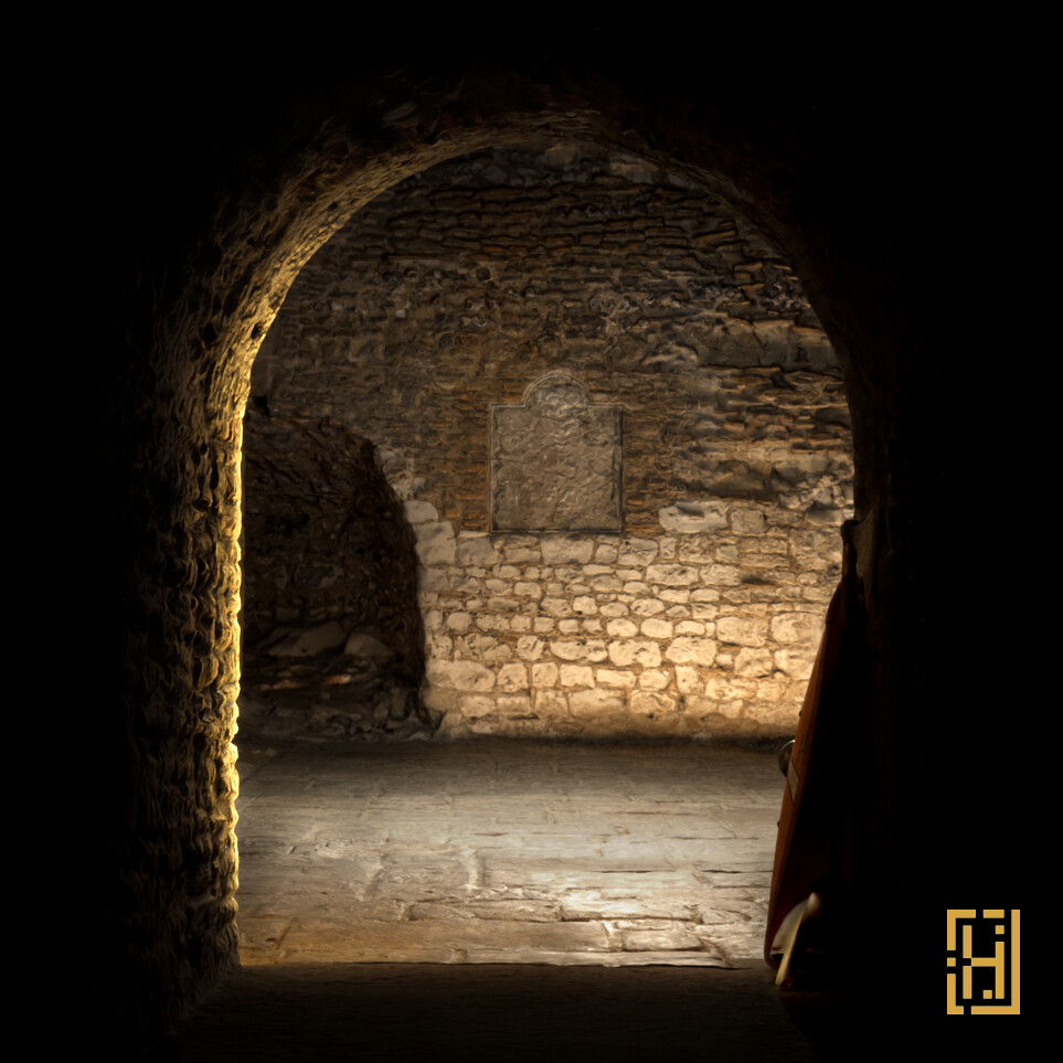 ArtStation - Guildford Castle: Basement Photogrammetry