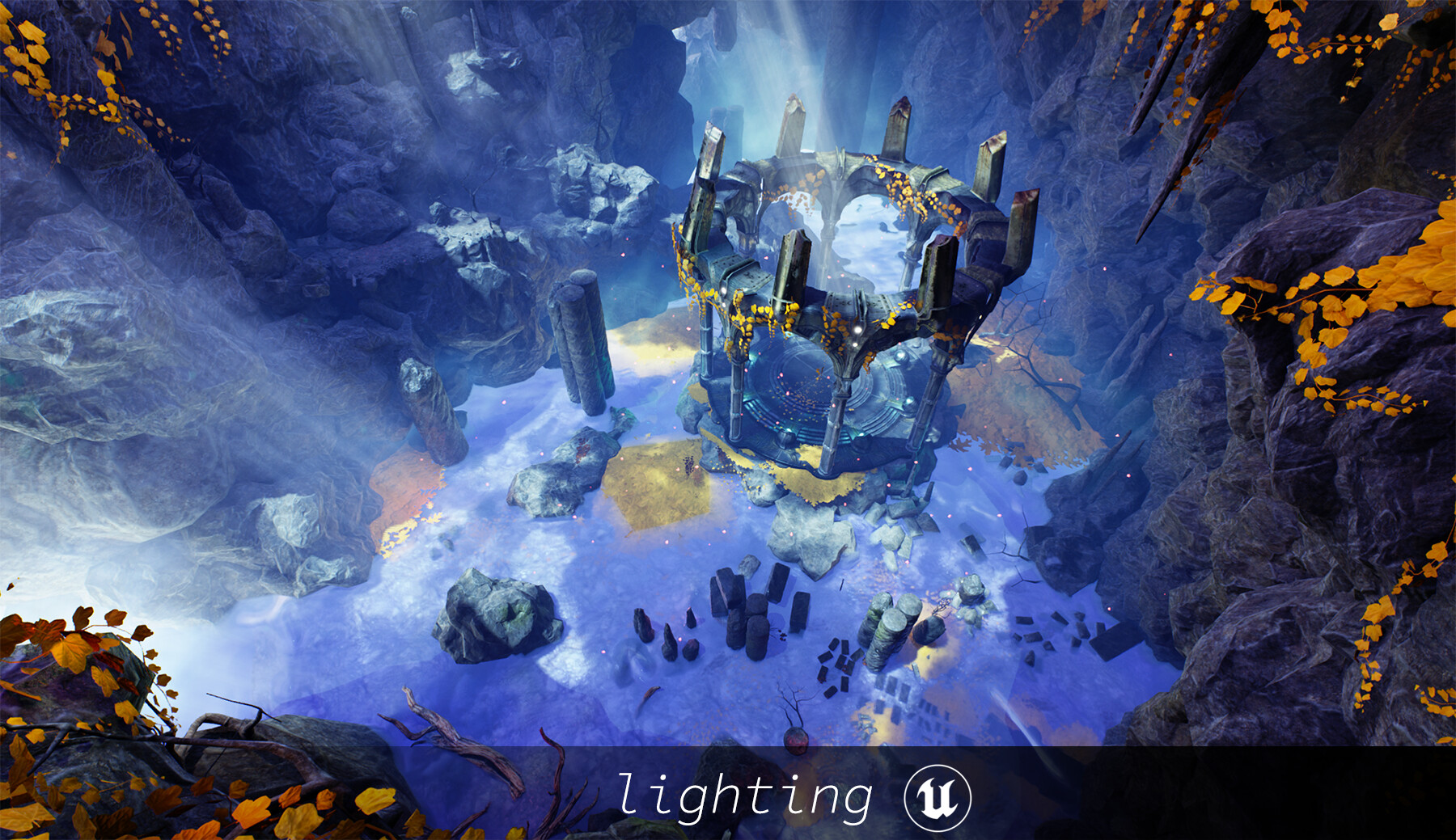 ArtStation - ue5: soul cave relight