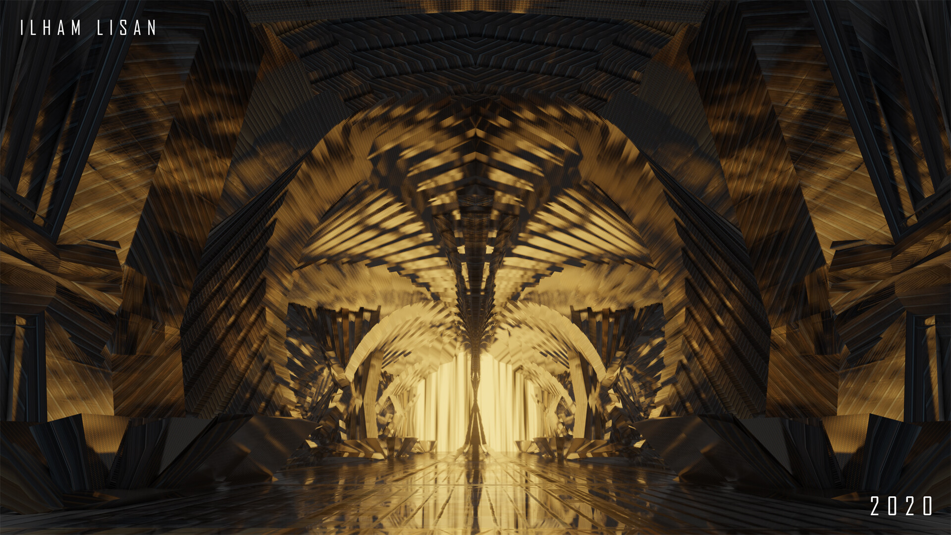 ArtStation - " Hello World!.py " | 3D Abstract Animation