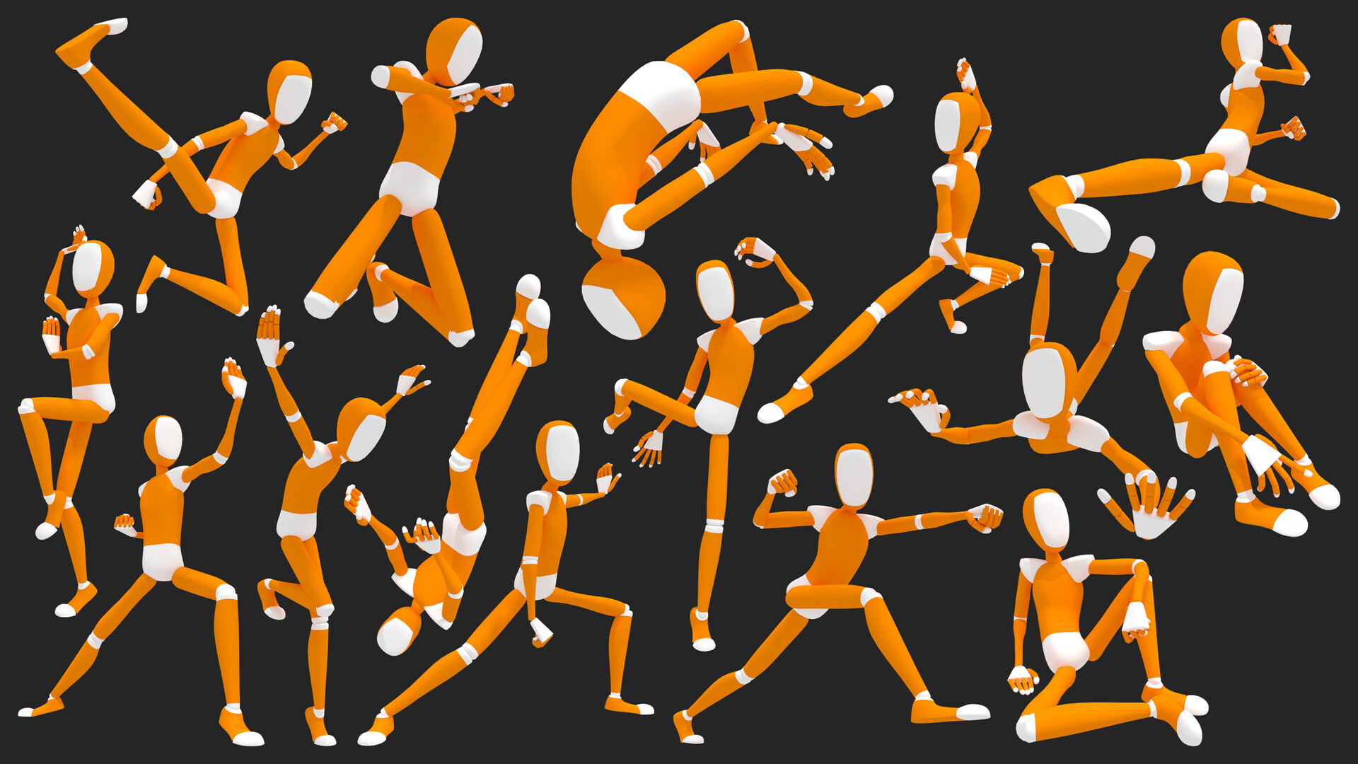 ArtStation - Collection of 12 Principles of Animation and Simulation Animation