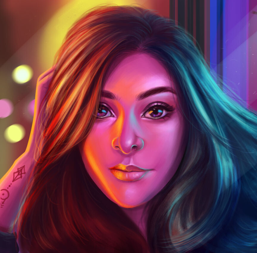 ArtStation - Cyborg_Girl